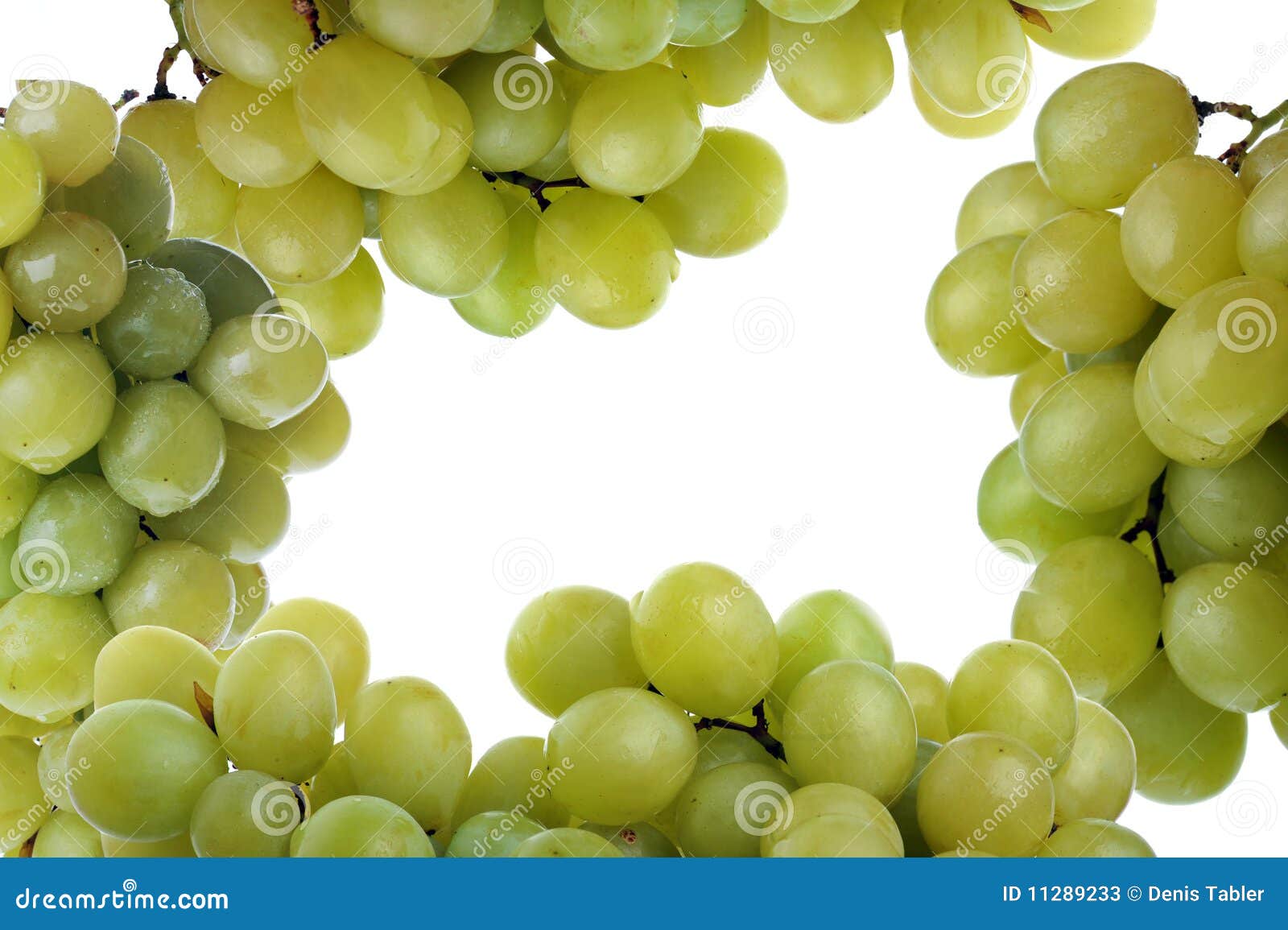 Frame made of fresh grapes stock image. Image of color - 11289233
