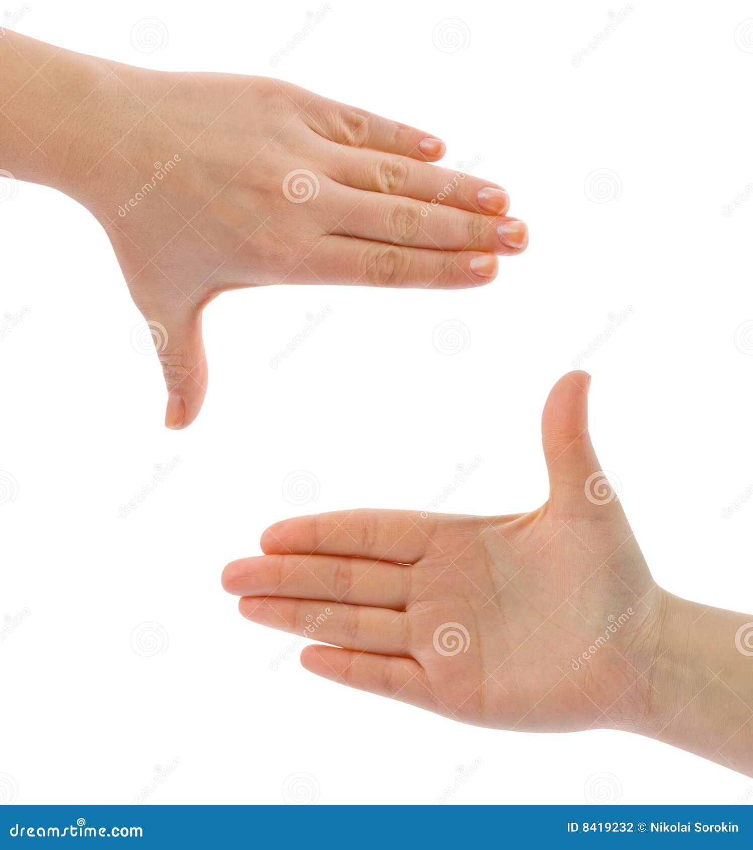 Frame made of hands stock photo. Image of inspiration - 8419232
