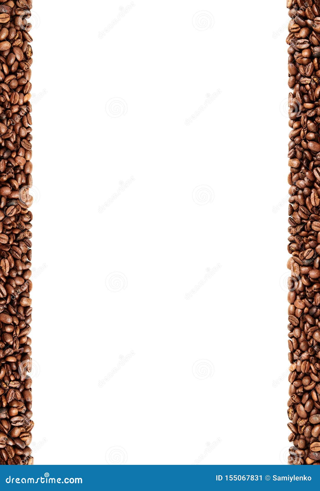 Frame Made Out of Coffee Beans Stock Image - Image of ingredient, aroma ...