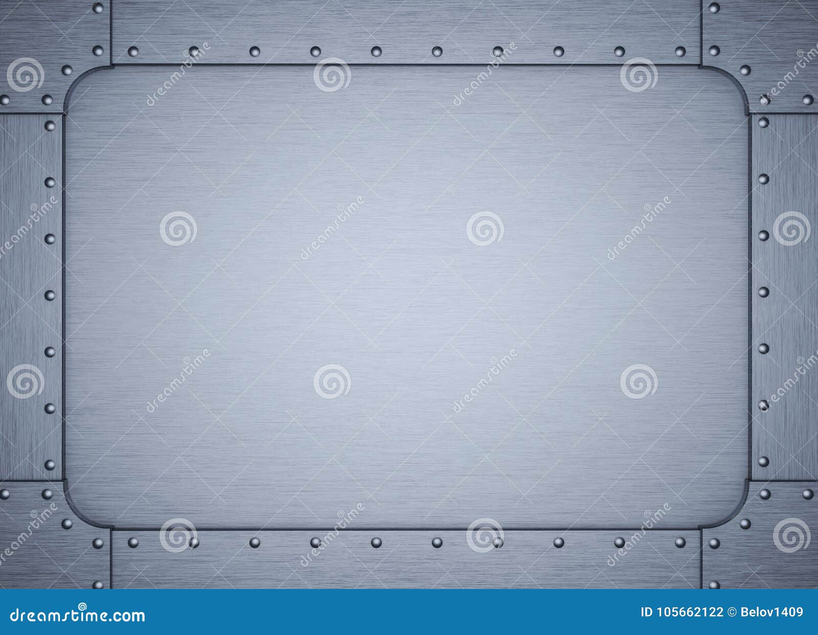 Iron Riveted Sheets As Background. Dark Metal Banner Stock Photography ...