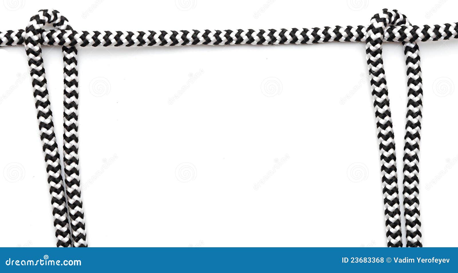 Frame made from rope stock photo. Image of strap, fastening - 23683368