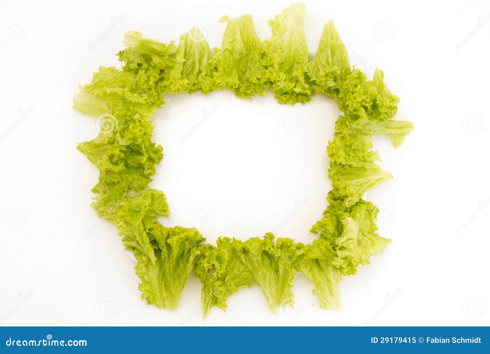 Frame made of salad stock image. Image of message, lowcalorie - 29179415