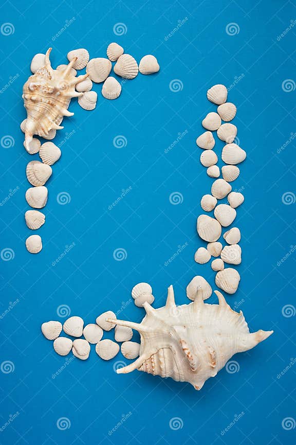 Frame in a marine style stock photo. Image of style - 145556598