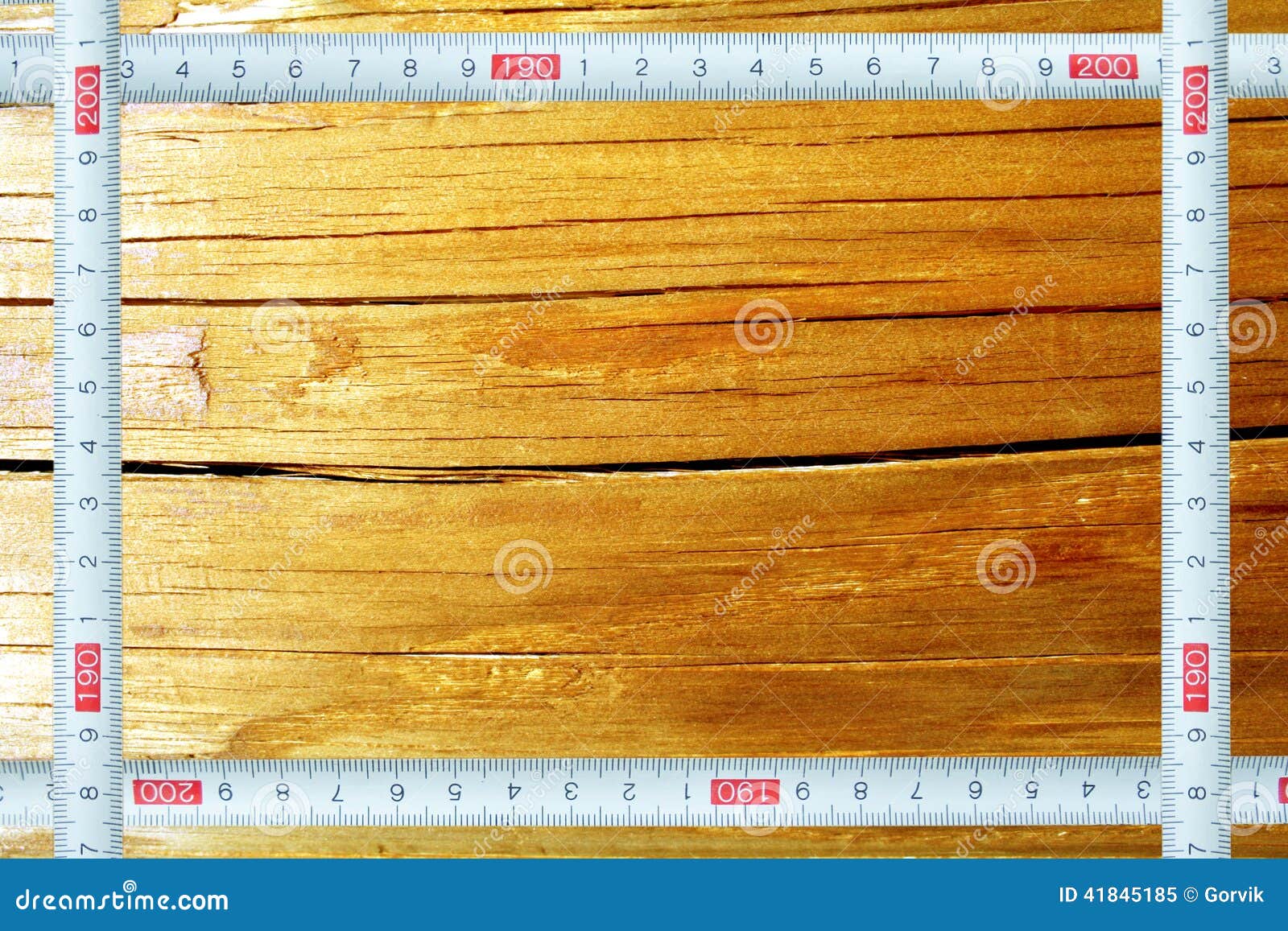 Frame a Measuring Ruler Against Texture of a Tree Stock Image - Image ...