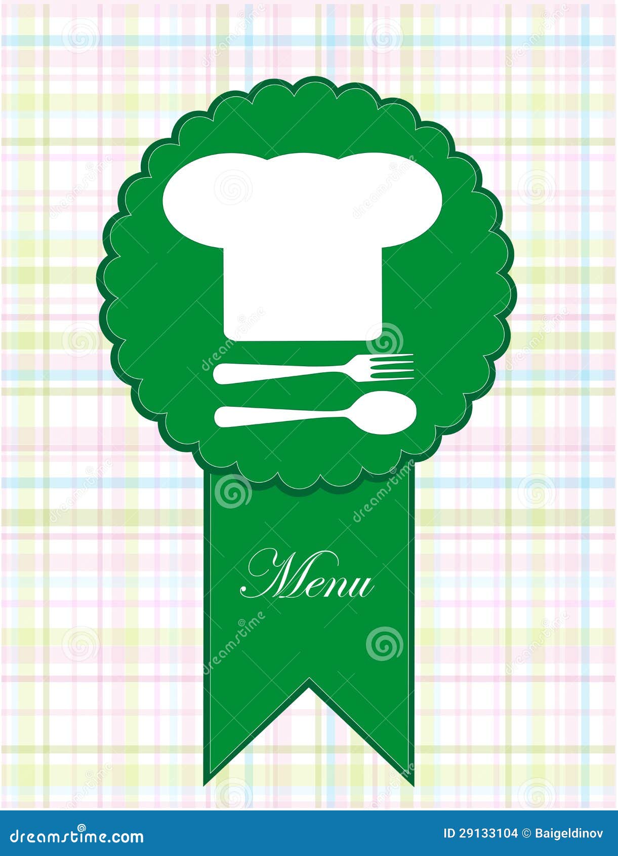 Frame menu. illustration stock vector. Illustration of dishes - 29133104