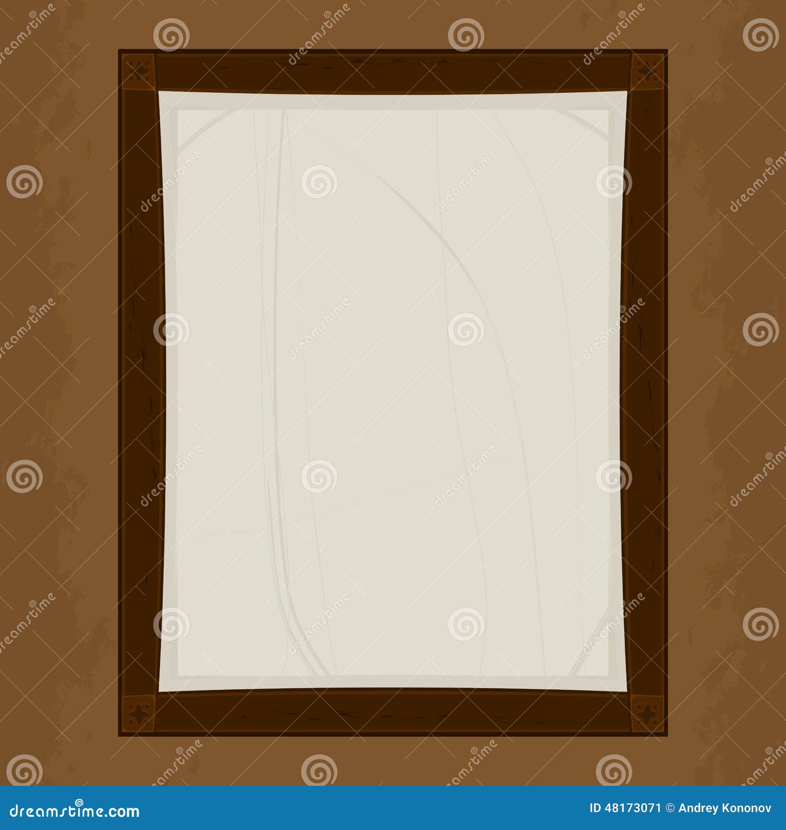 Frame menu stock vector. Illustration of wall, list, restaurant - 48173071