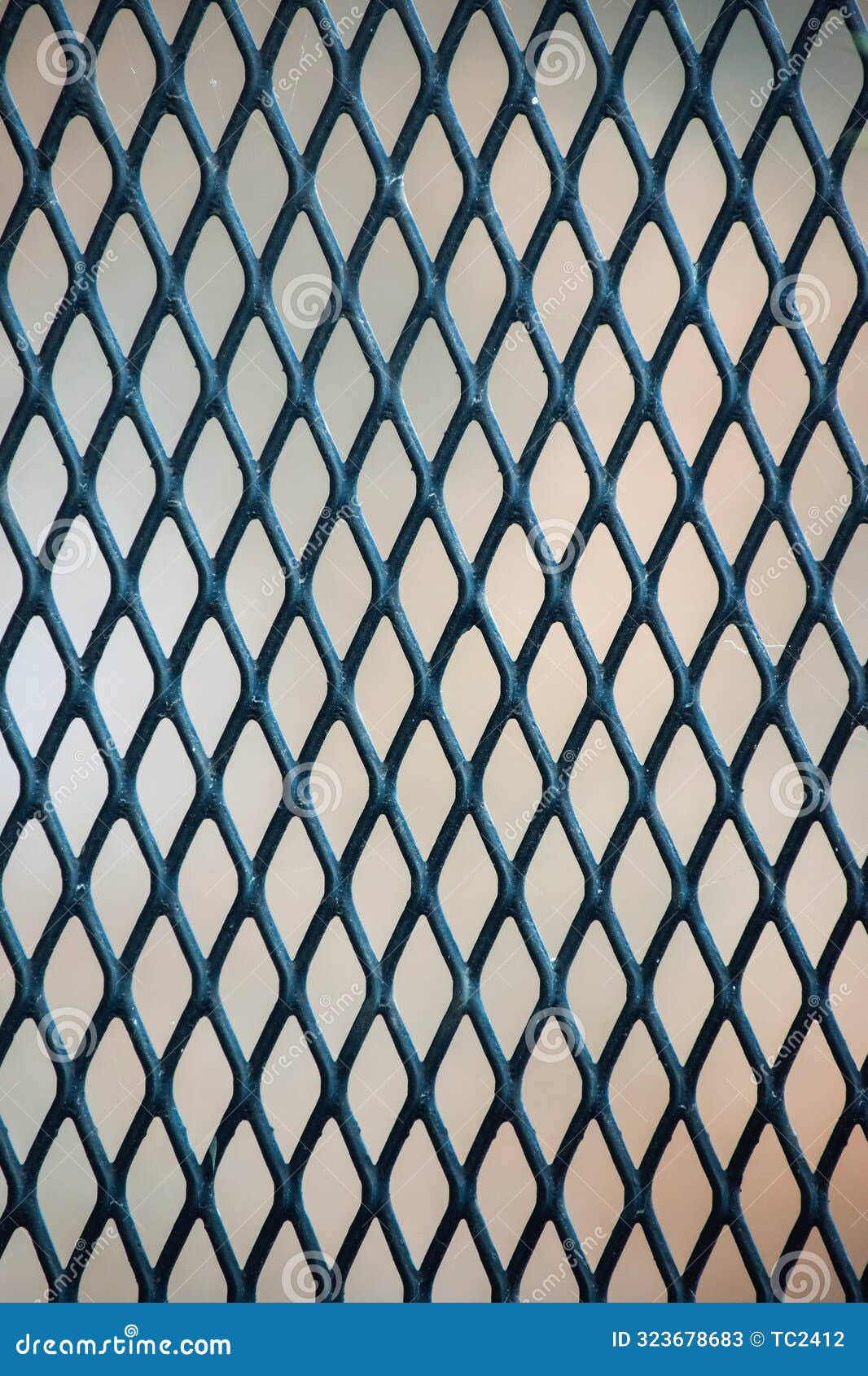 Frame of a metal grill stock image. Image of macro, fabric - 323678683