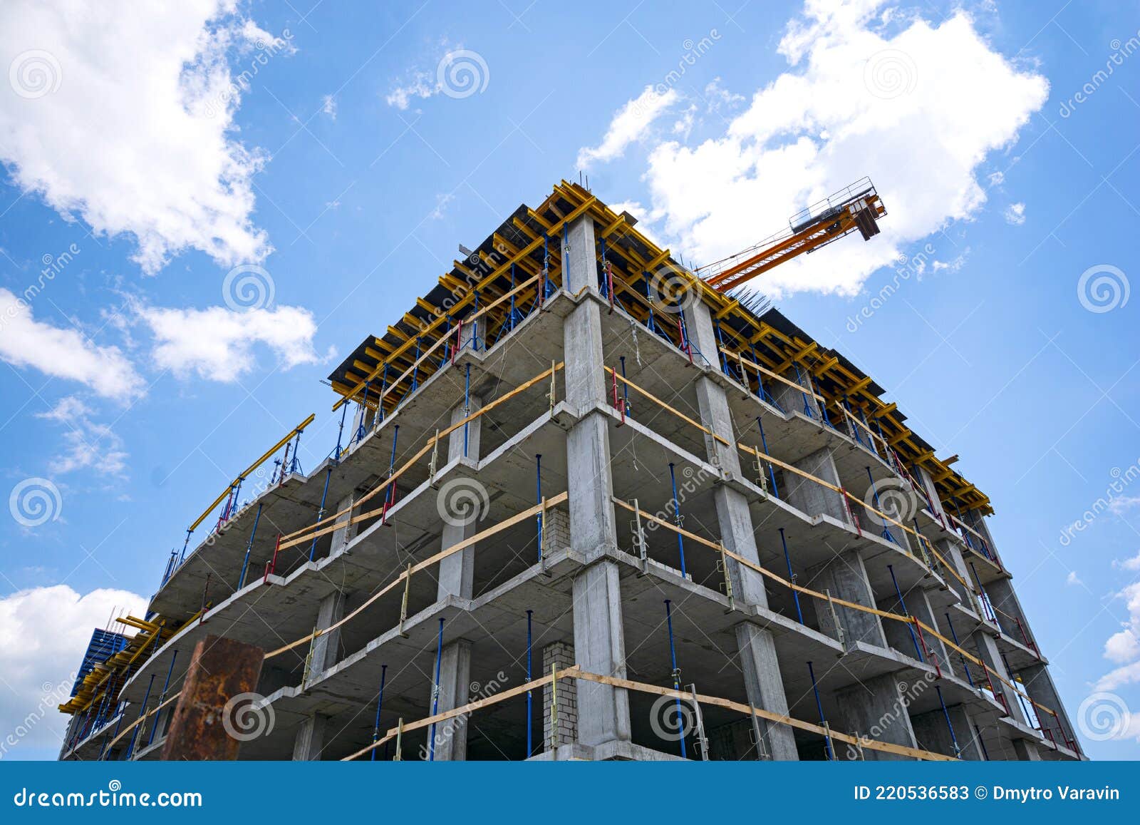 Frame-monolithic Construction. Building of a High-rise Building Using ...