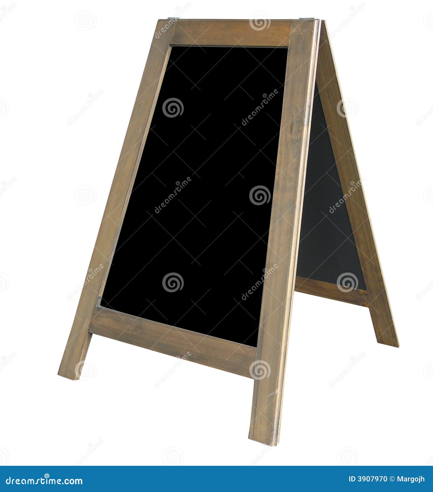 A Frame Notice Board stock photo. Image of text, white - 3907970