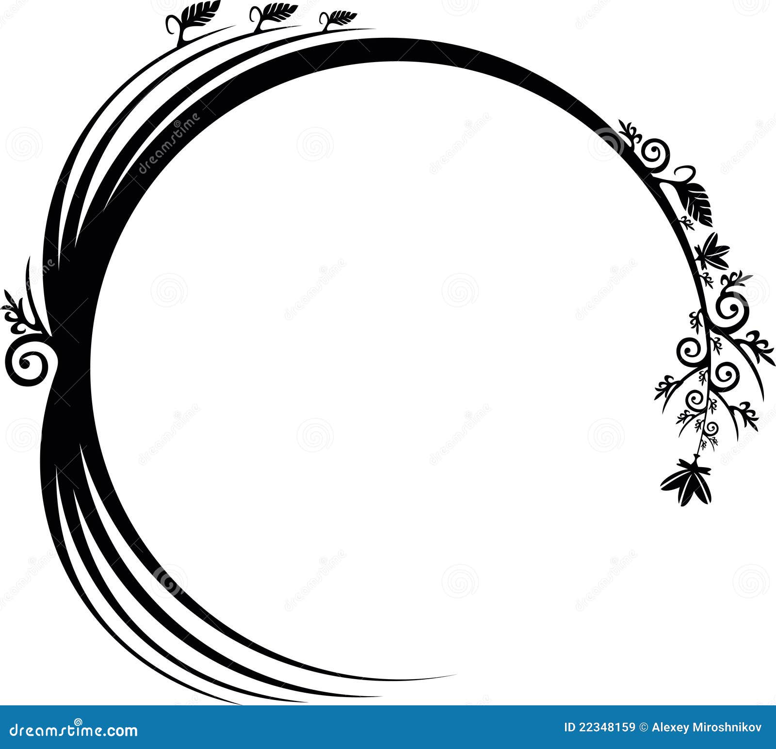 Frame Numbers, Page Numbers, and Letters. Stock Vector - Illustration ...