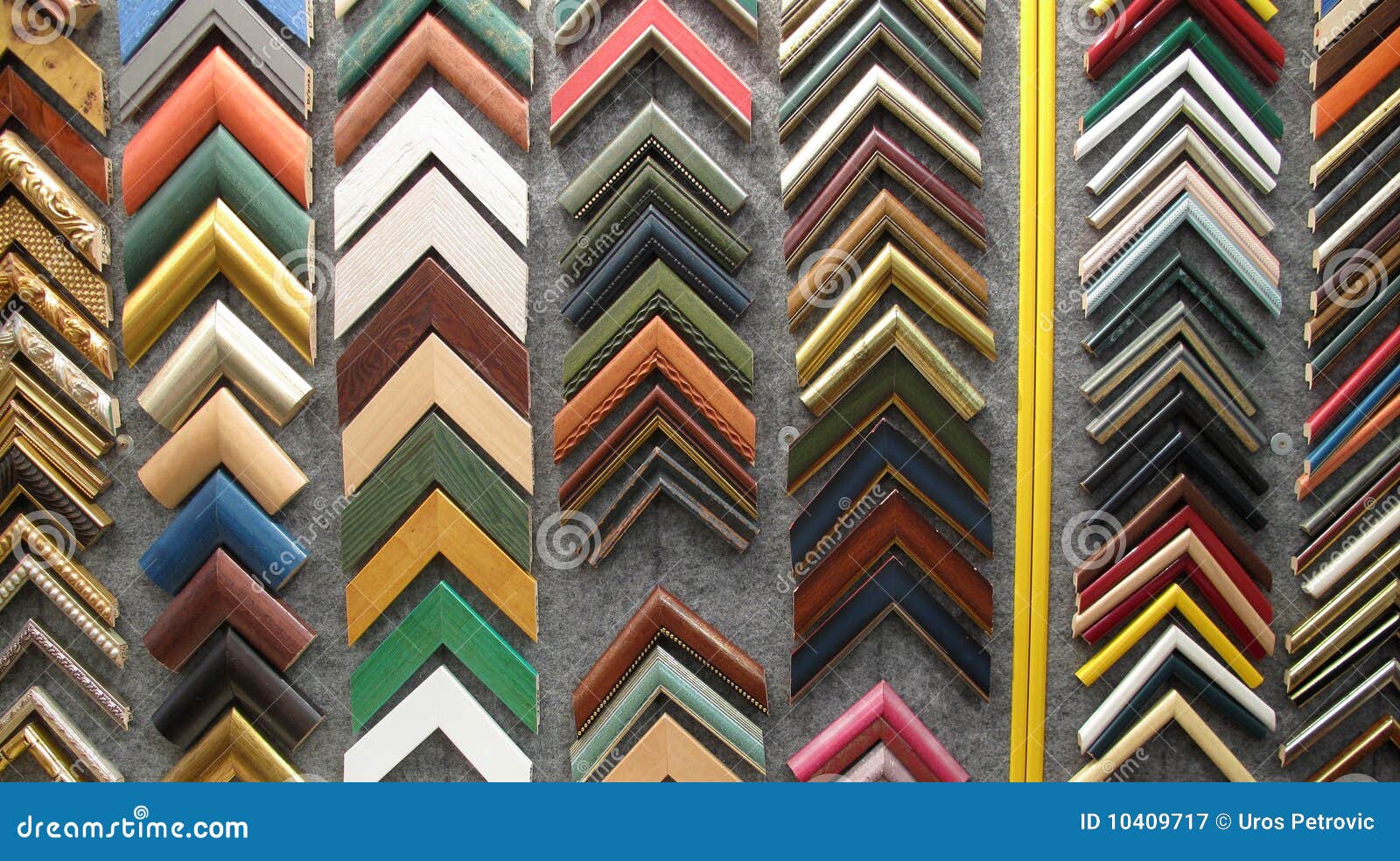 Frame Omlijstingen Voor Schilderijen Stock Afbeelding - Image of kader ...