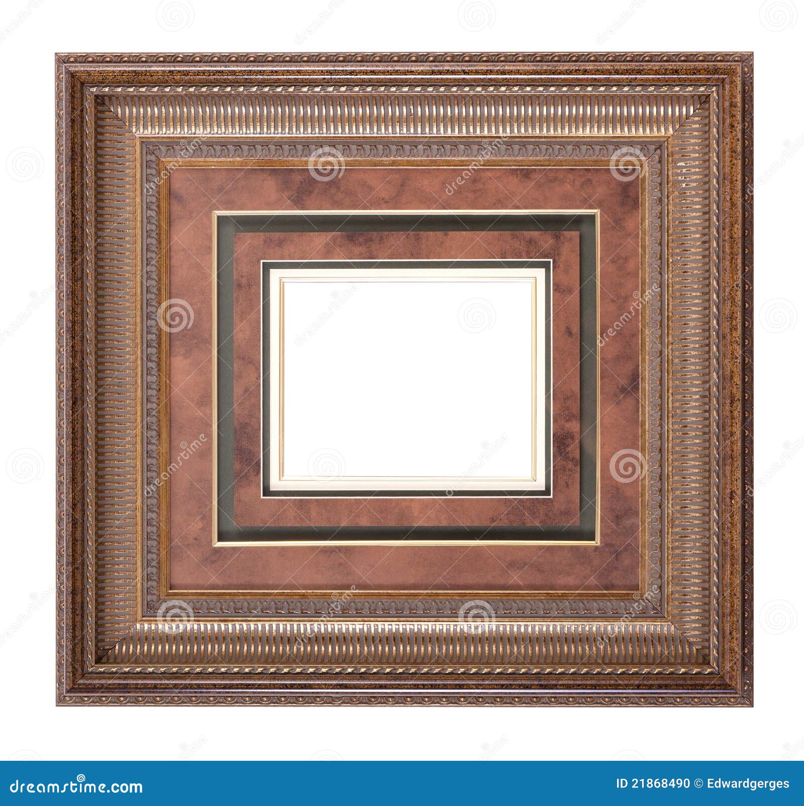 Frame for Painting and Picture Stock Photo - Image of frame, design ...