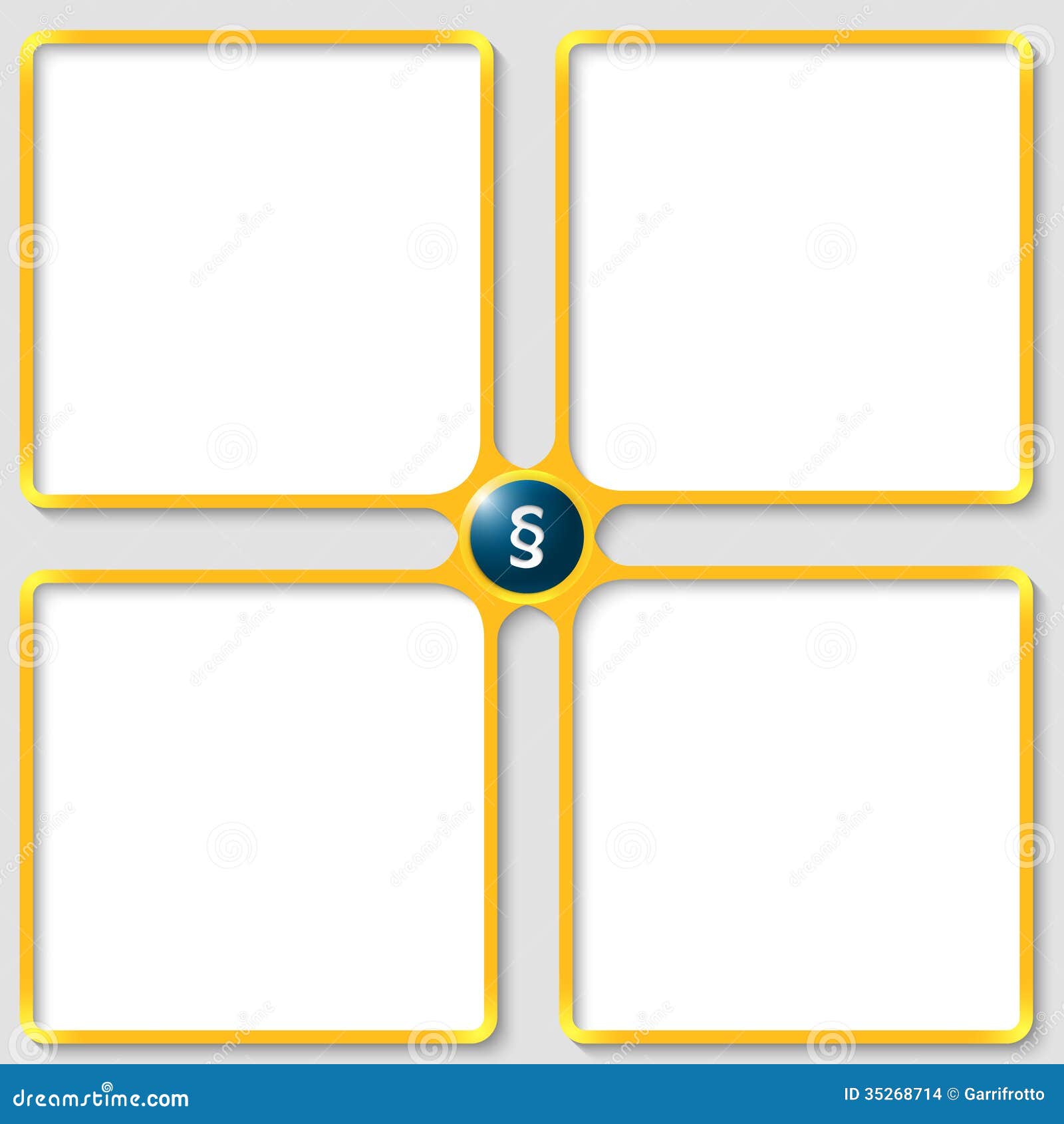 Frame with paragraph stock vector. Illustration of backdrop - 35268714