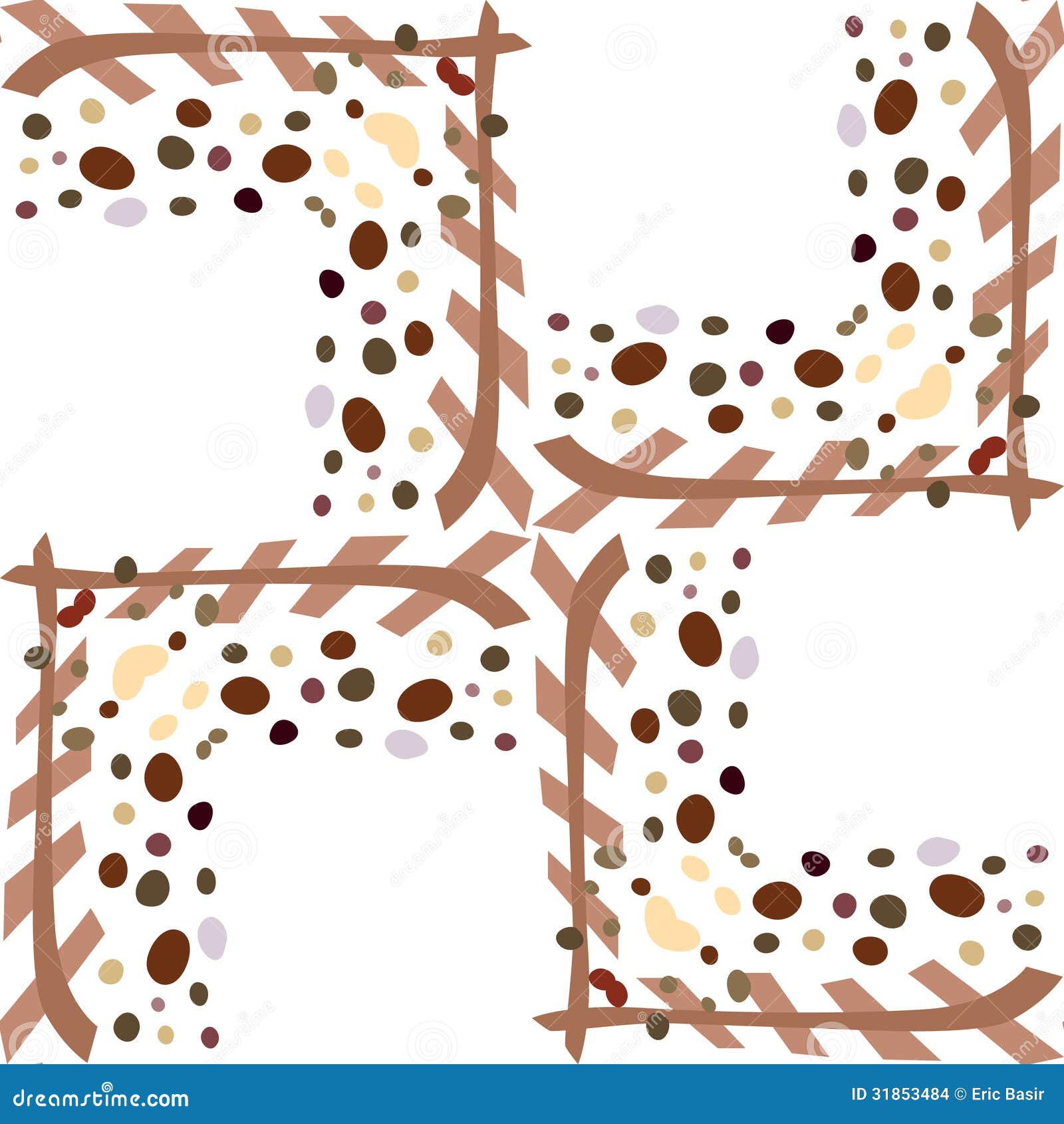 Frame Pattern Background stock vector. Illustration of wallpaper - 31853484