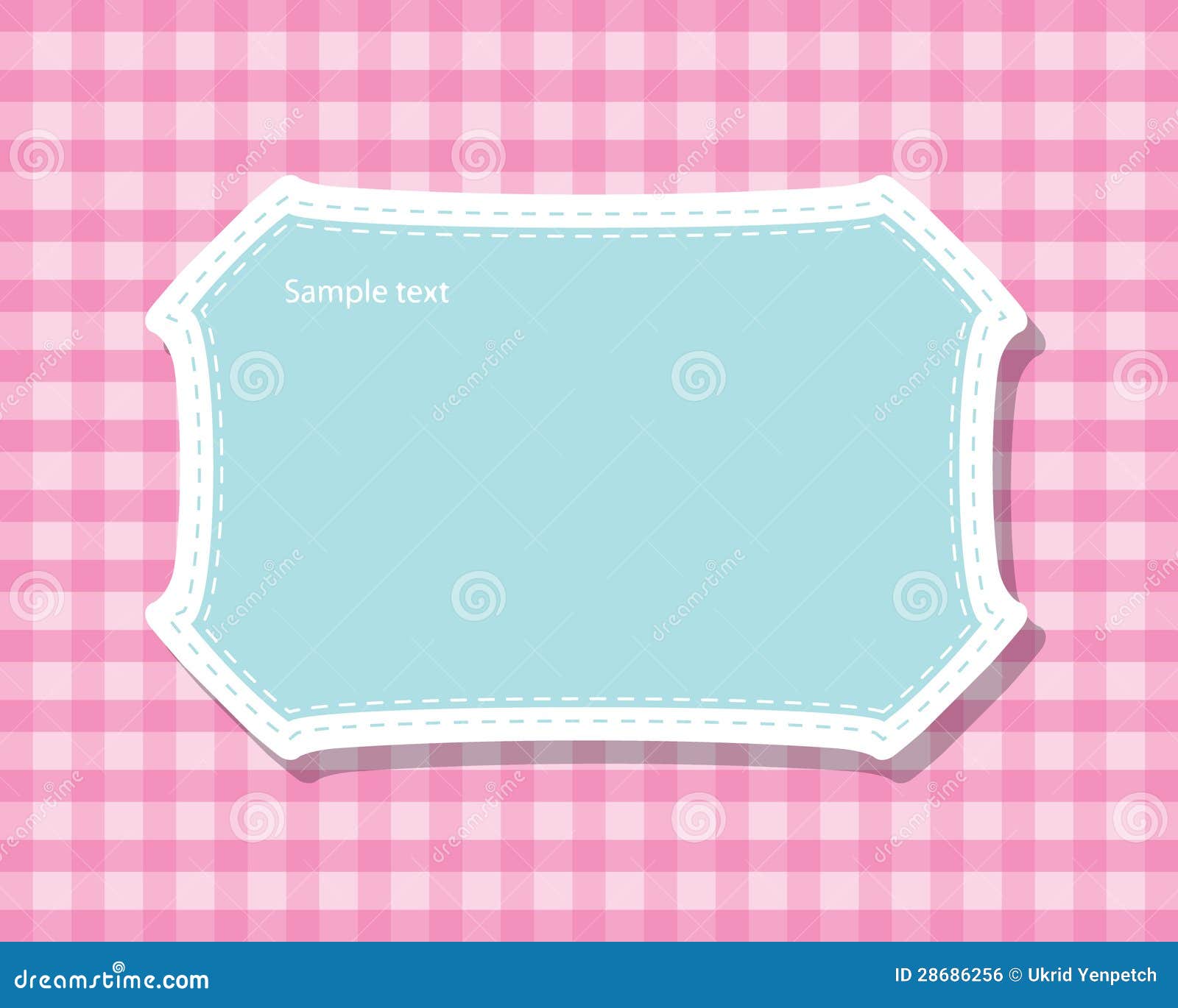 Frame Pattern, Speech Bubbles, Text Box Vector Stock Vector ...