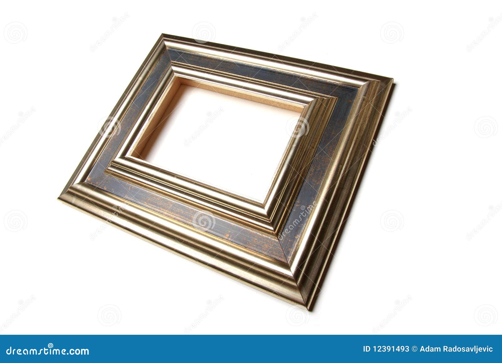 Frame in perspective stock image. Image of white, wood - 12391493