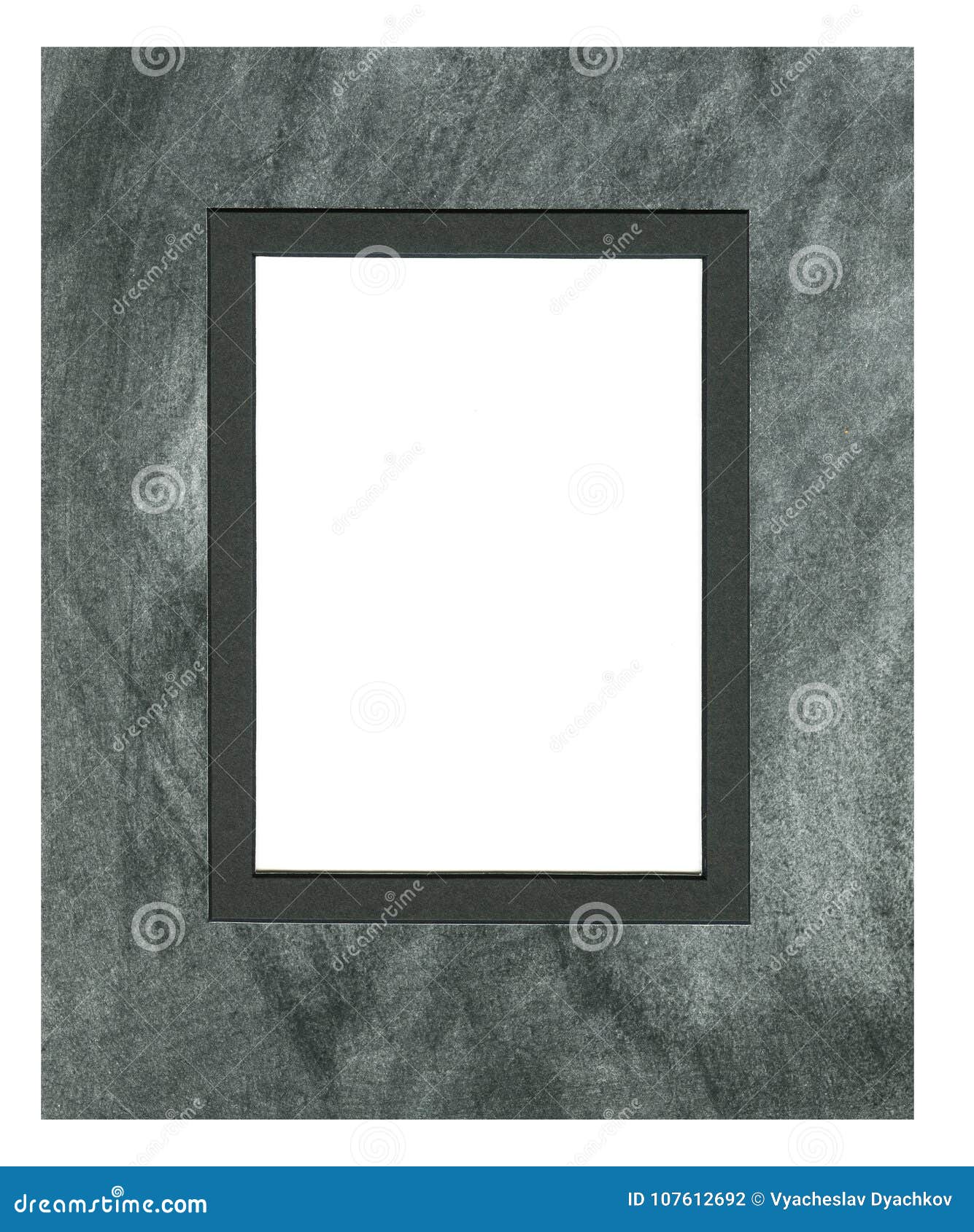 Frame for Photo or Text from Cardboard Mat with Bevel Cut Stock Photo ...