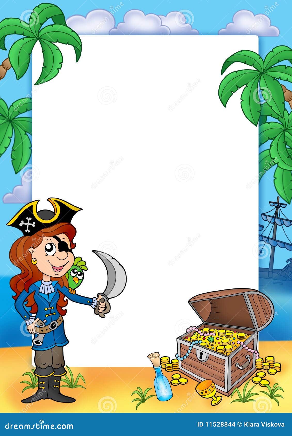 Pirate Clip Art Border
