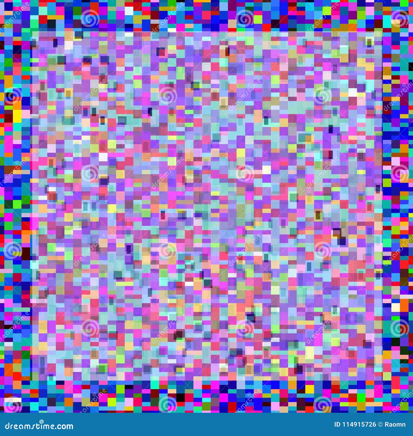 Pixel Colorful Illustration Wallpaper Pattern Stock Illustration ...