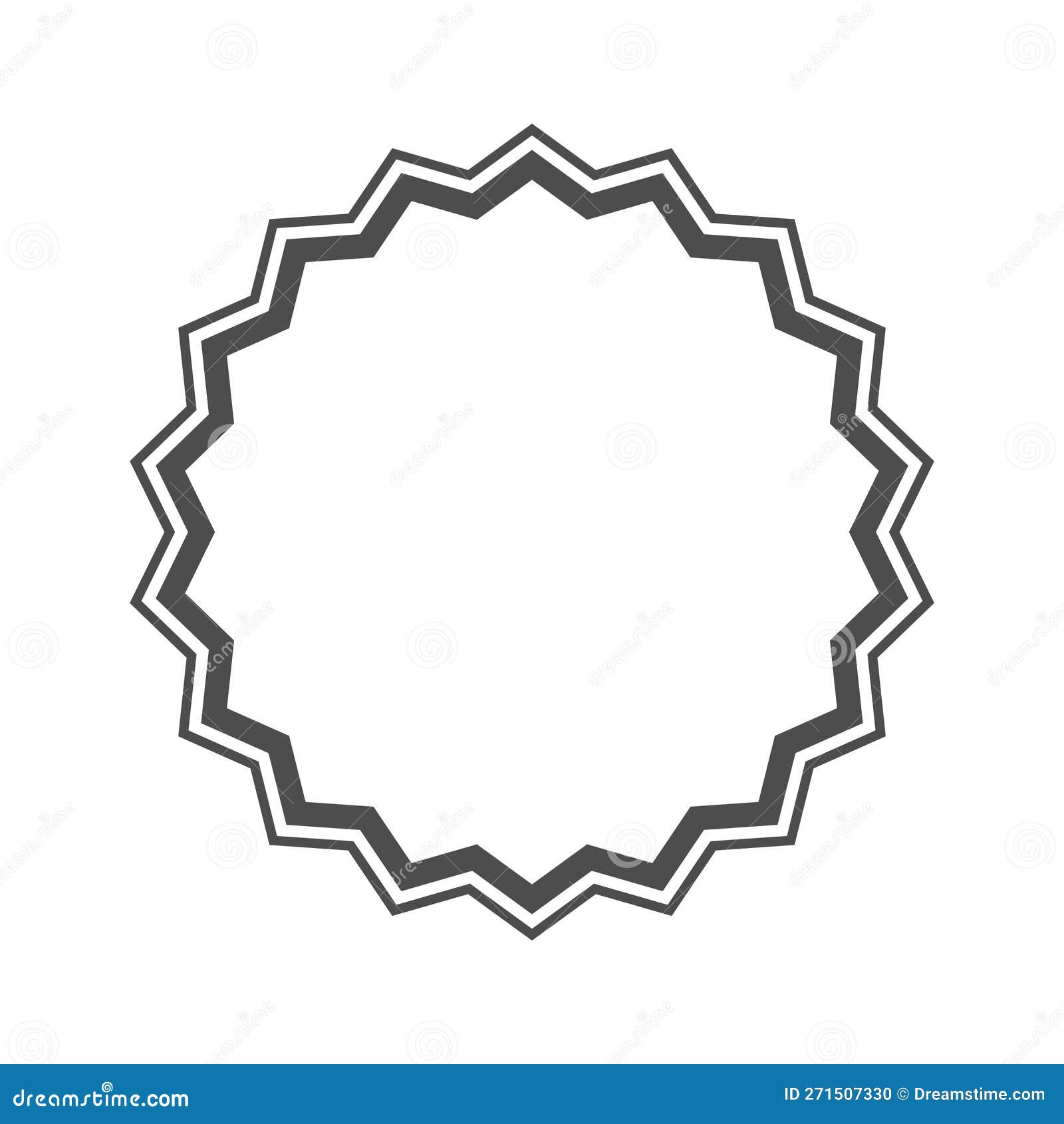 Polyline Icon Of 3 Types Color, Black And White, Outline. Isolated ...