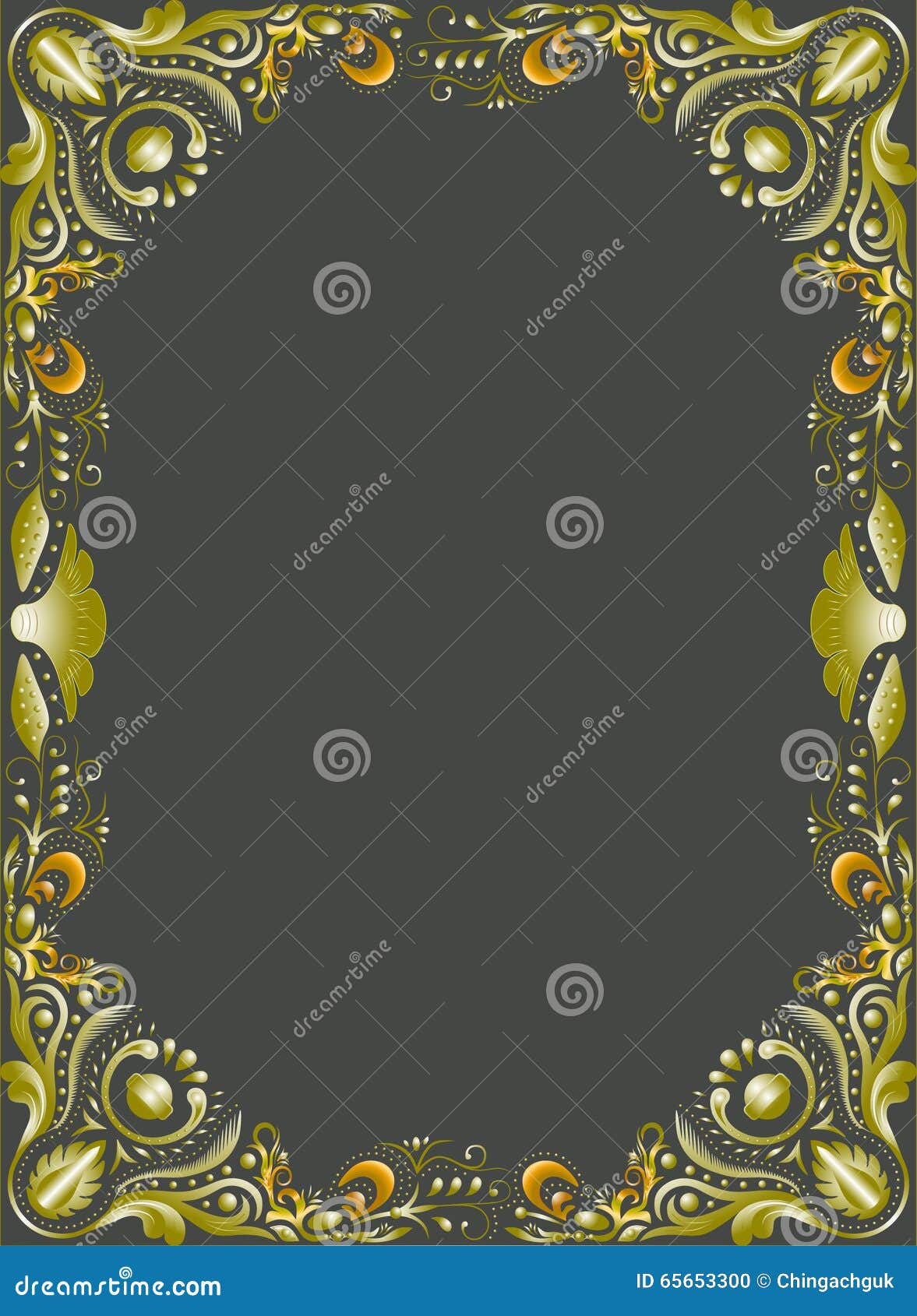 Frame portrait stock vector. Illustration of framing - 65653300