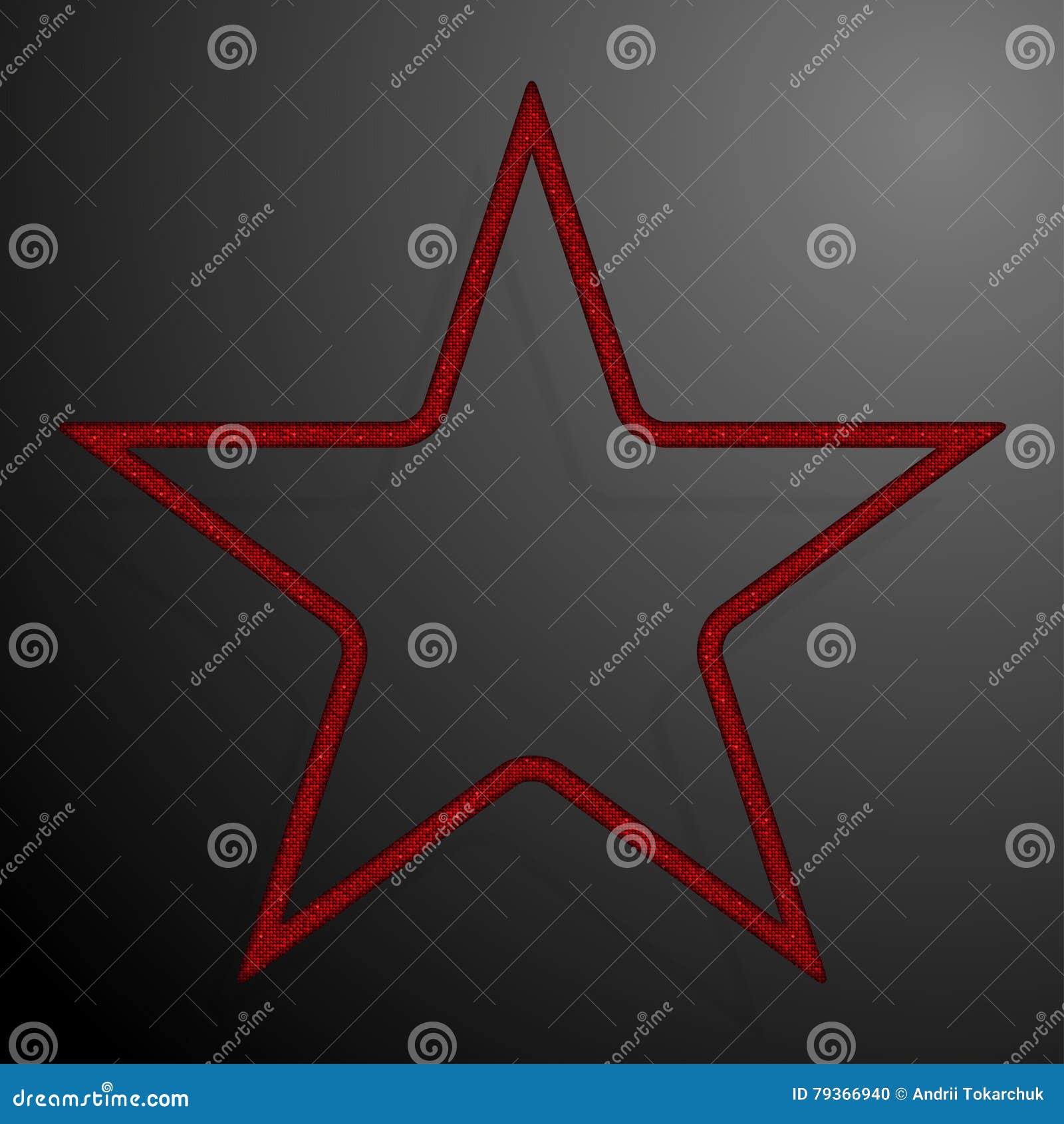 Frame Red Sequins Star. Glitter, Sparkle. Stock Vector - Illustration ...