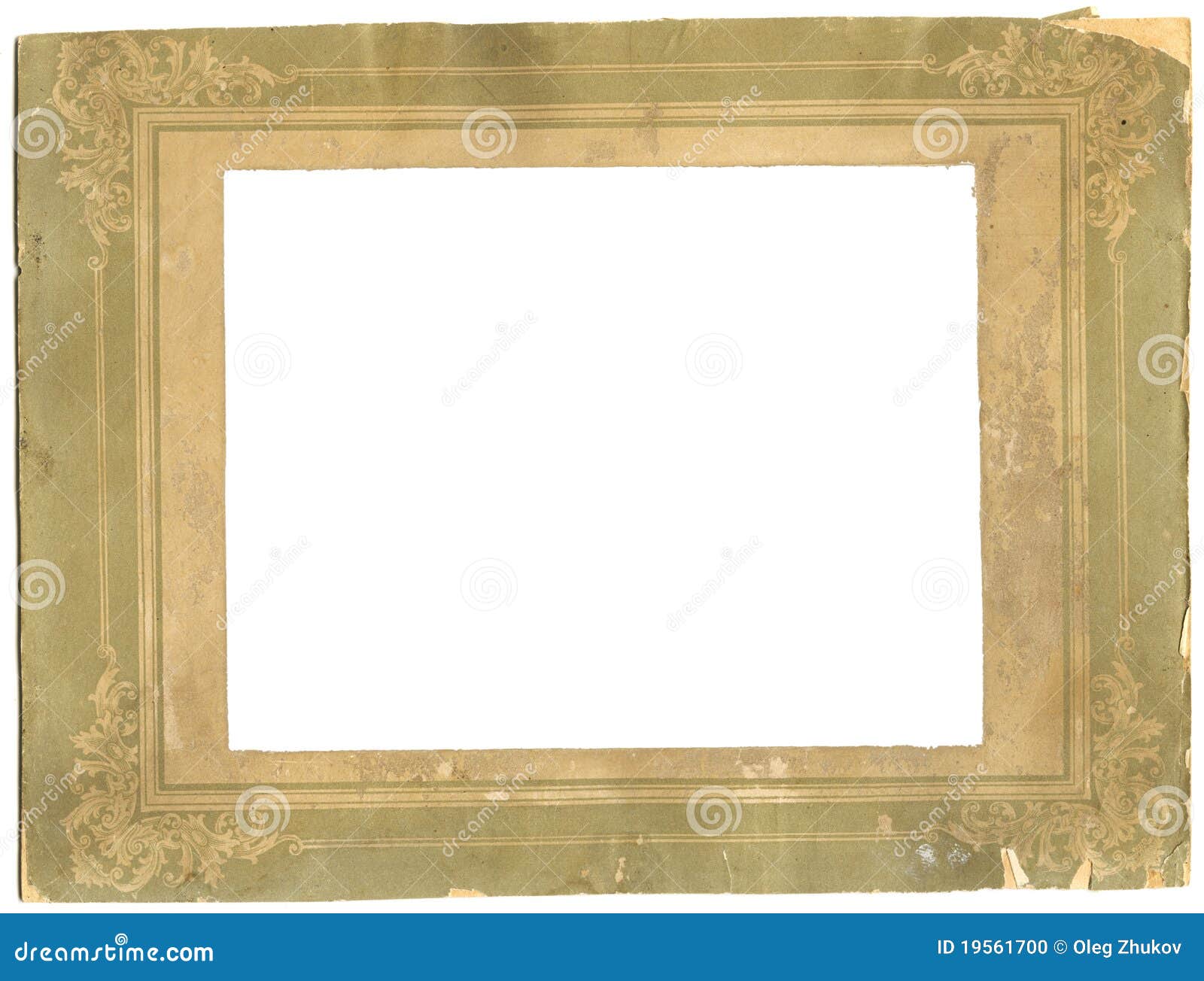 Frame for a retro photo stock photo. Image of scroll - 19561700