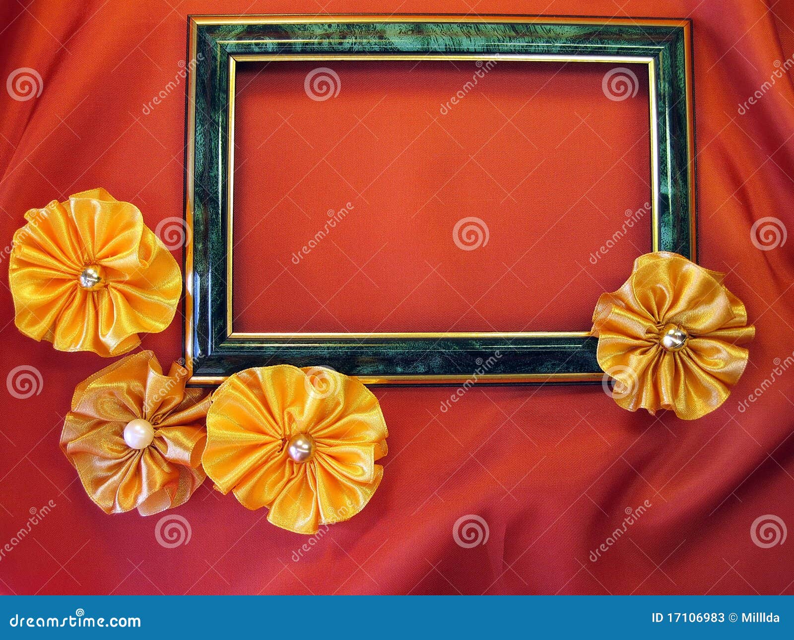 Frame with ribbons stock image. Image of ribbon, isolated - 17106983
