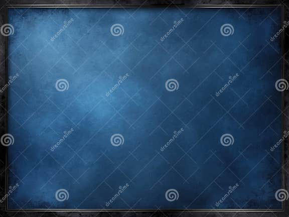 Frame Rich Solid Blue Background with a Subtle Borders Stock ...