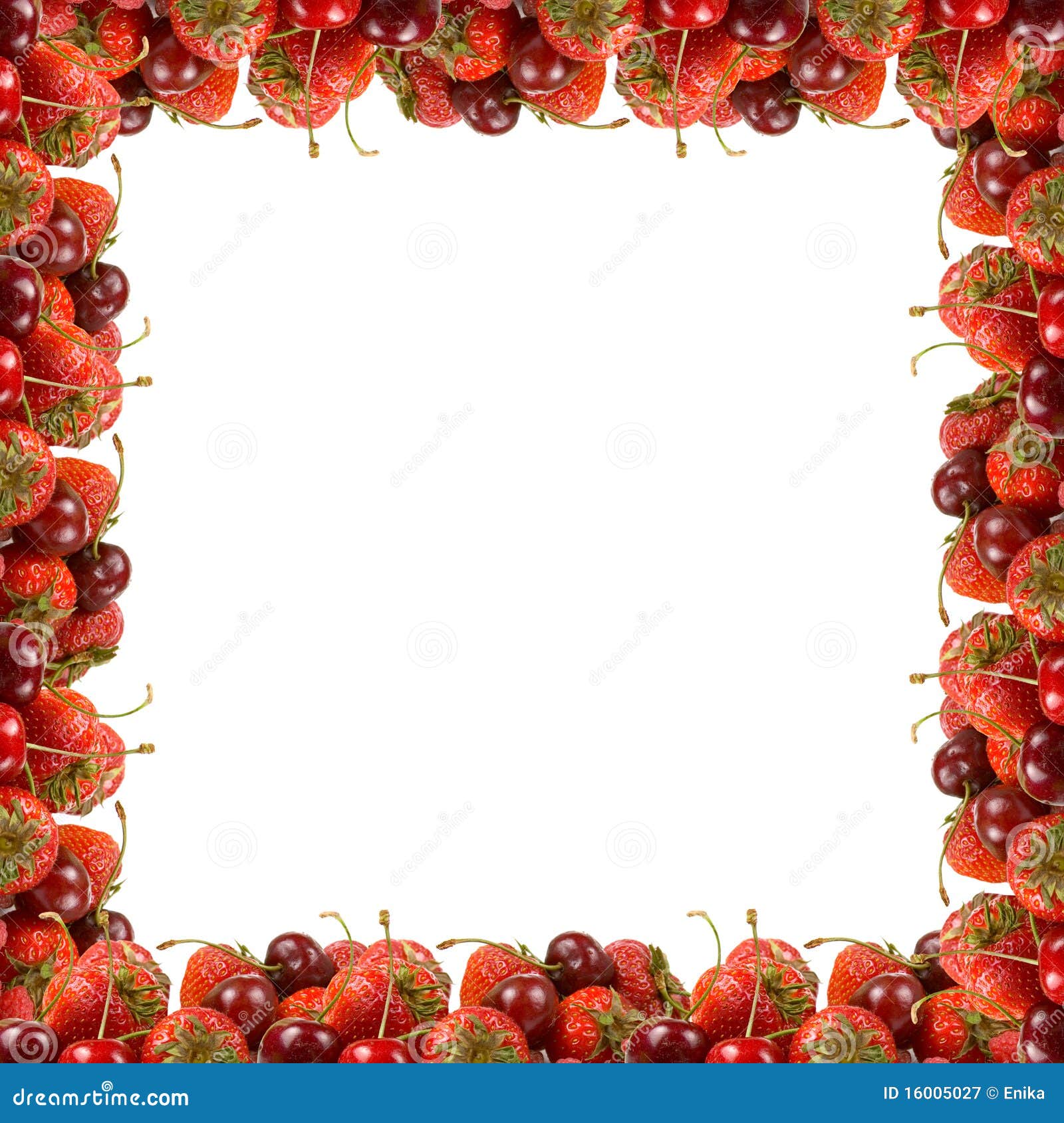 Frame of ripe red berries stock image. Image of closeup - 16005027