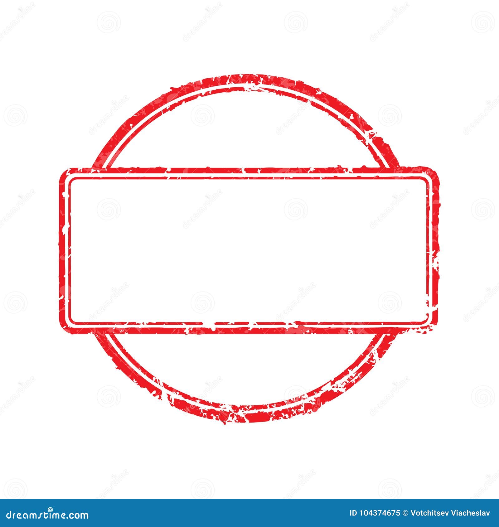 Frame of rubber stamps stock vector. Illustration of circle - 104374675