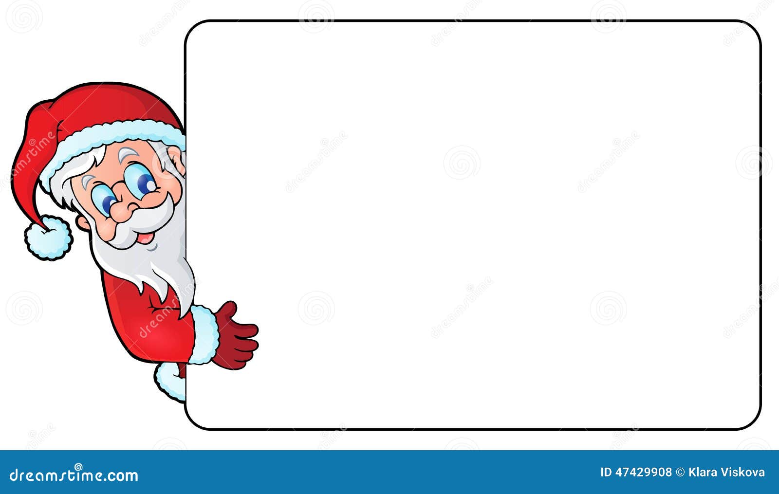 Frame with Santa Claus Theme 3 Stock Vector - Illustration of look ...