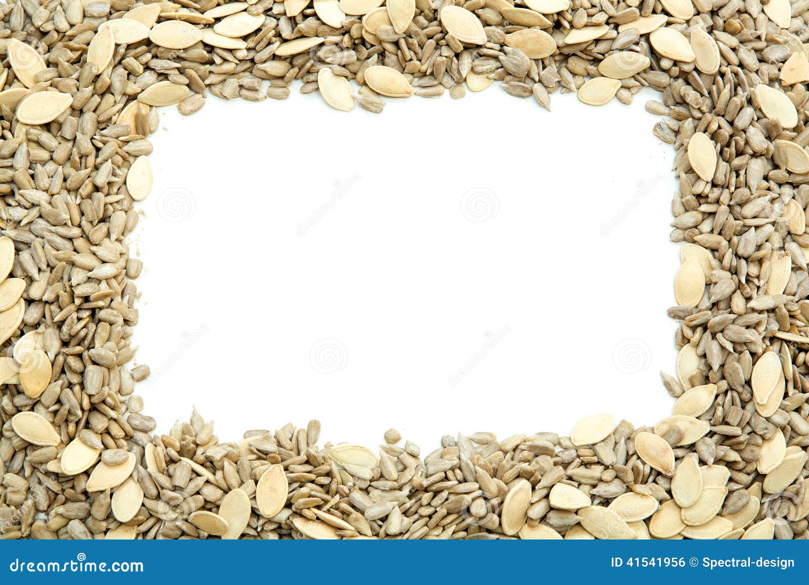 Frame Of Seeds Stock Photo - Image: 41541956
