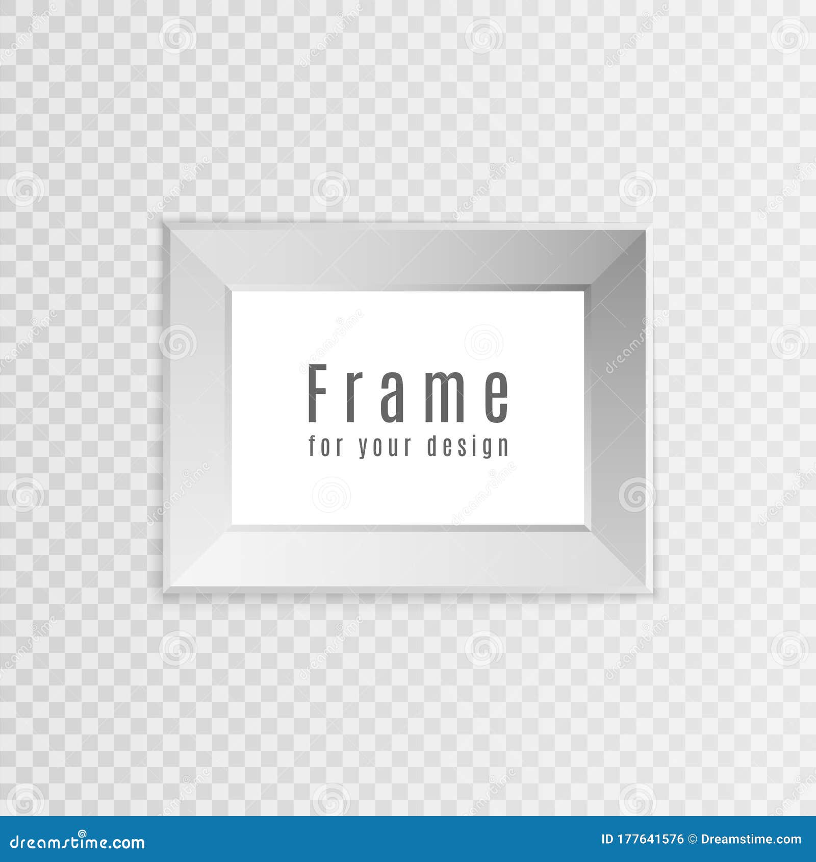 Realistic photo frames. stock vector. Illustration of photograph ...