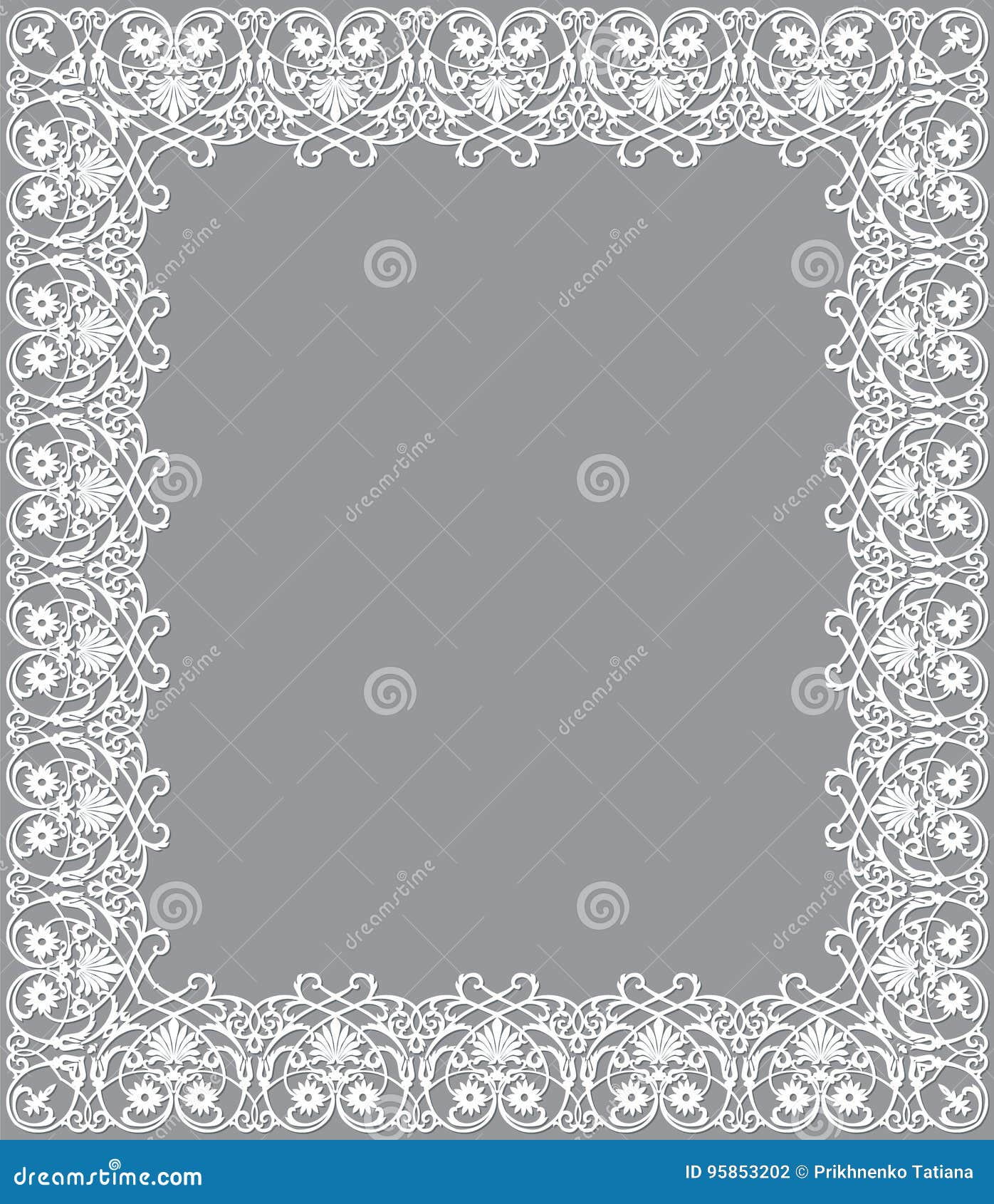 Frame with shadow stock vector. Illustration of abstract - 95853202