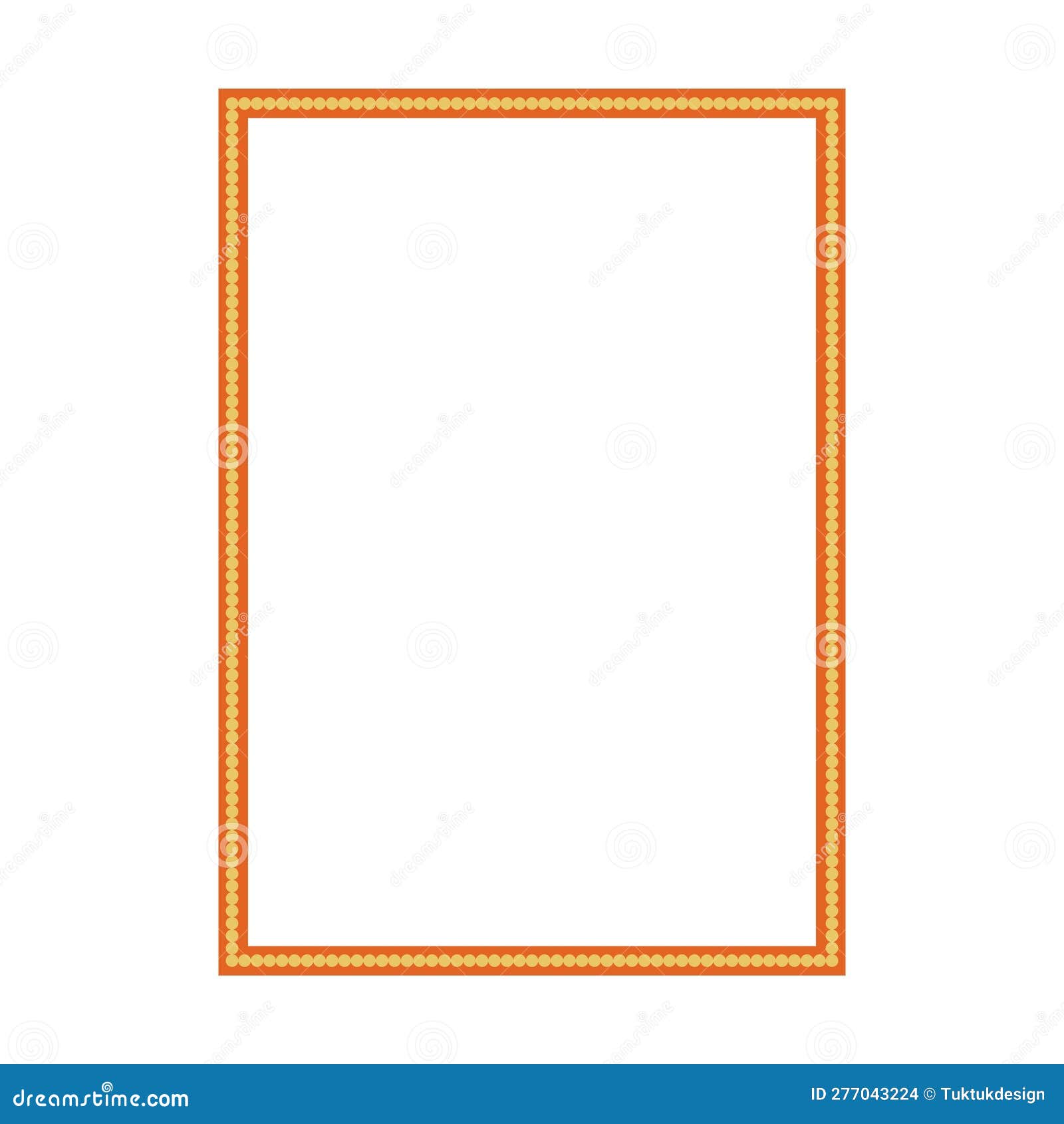 Frame Shape Icon, Vertical Rectangle Decorative Vintage Border Doodle ...