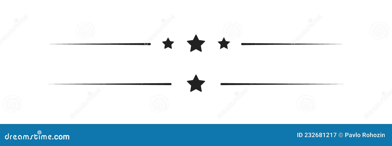 Frame, Simple Line Element Set. Border Design Decor in Vector Flat ...