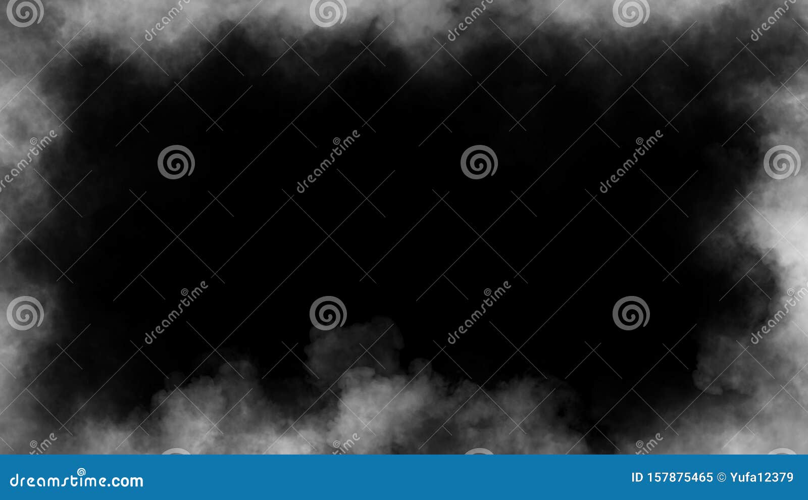 Frame Smoke Misty Texture Effect for Film , Text or Space . Border ...