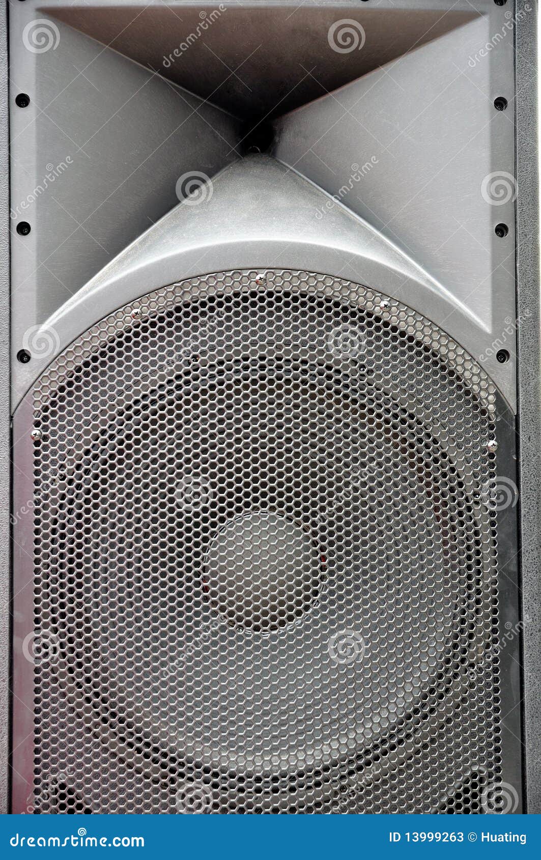 Frame spaker stock image. Image of loud, silver, speakers - 13999263