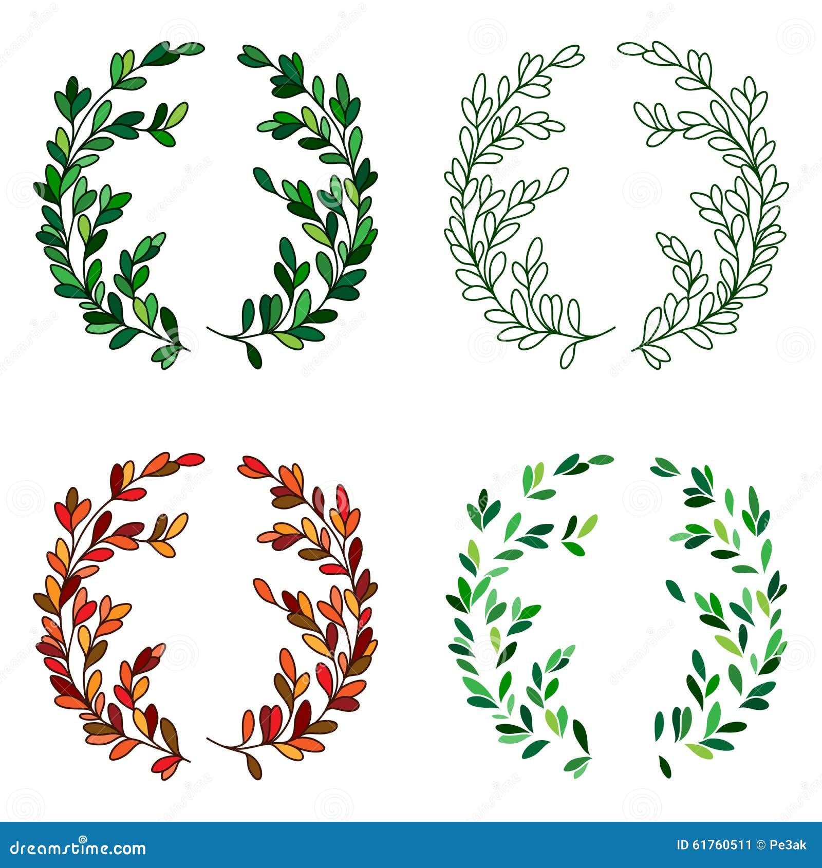 Frame by Sprigs of Thyme, Design Element Stock Vector - Illustration of ...