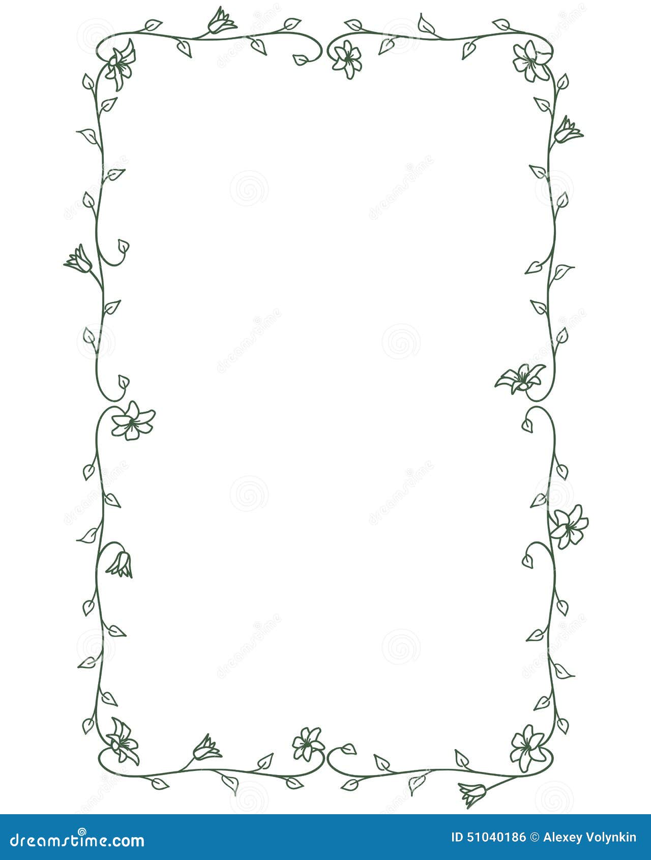 Frame spring stock illustration. Illustration of plants - 51040186
