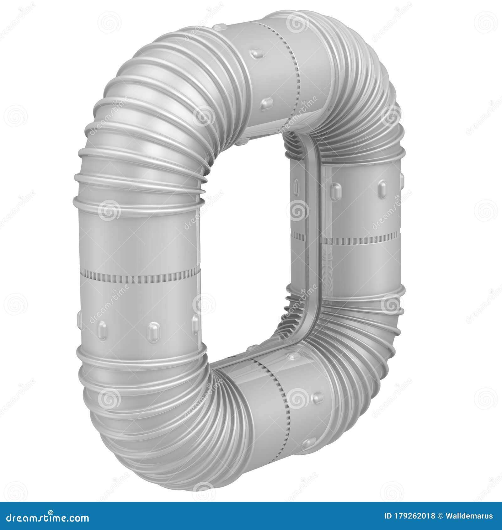 Frame from Elbow Pipe. Connection Stock Illustration - Illustration of ...
