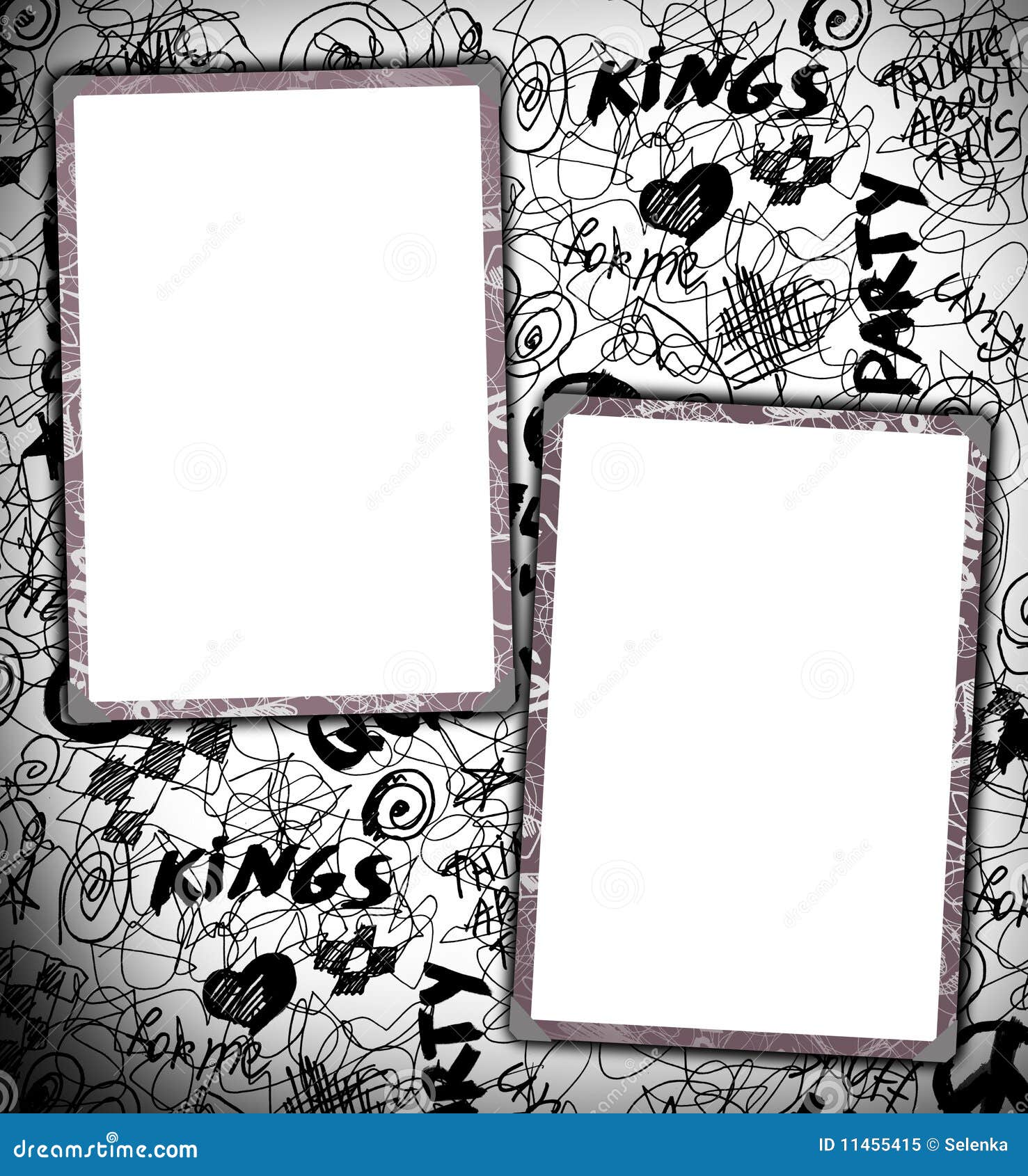 Frame in street style stock illustration. Illustration of grunge - 11455415