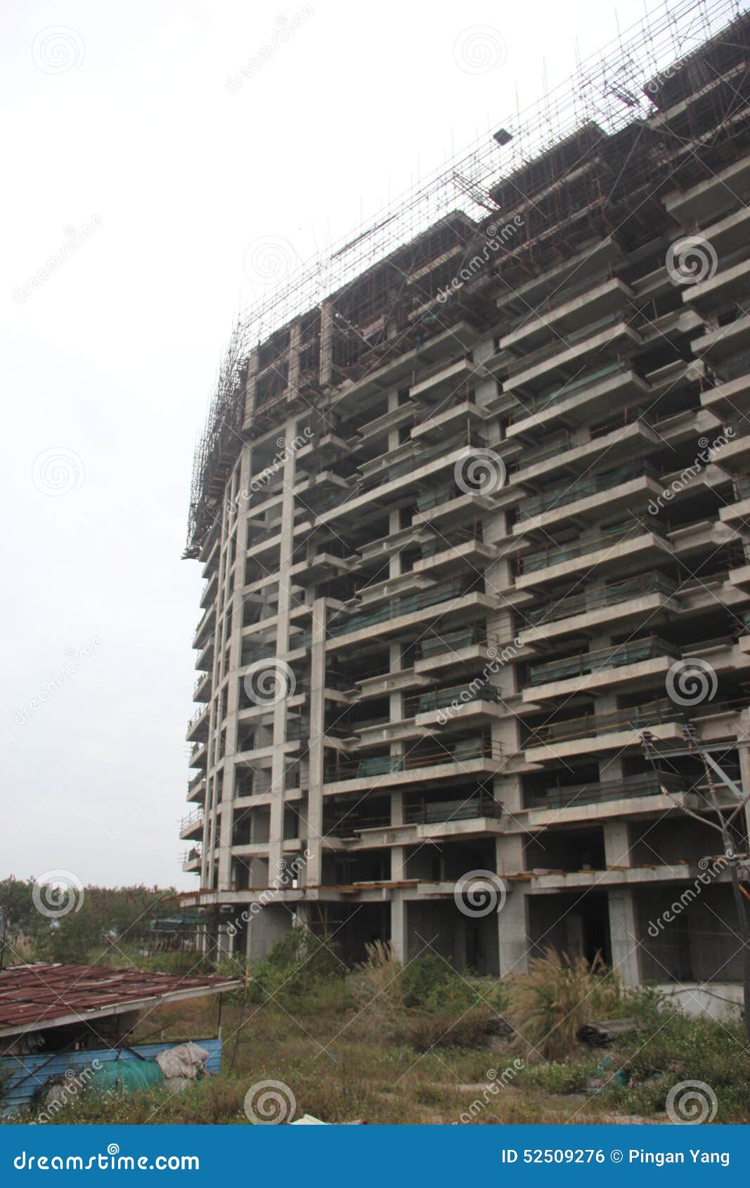 Frame structure building editorial photo. Image of structure - 52509276