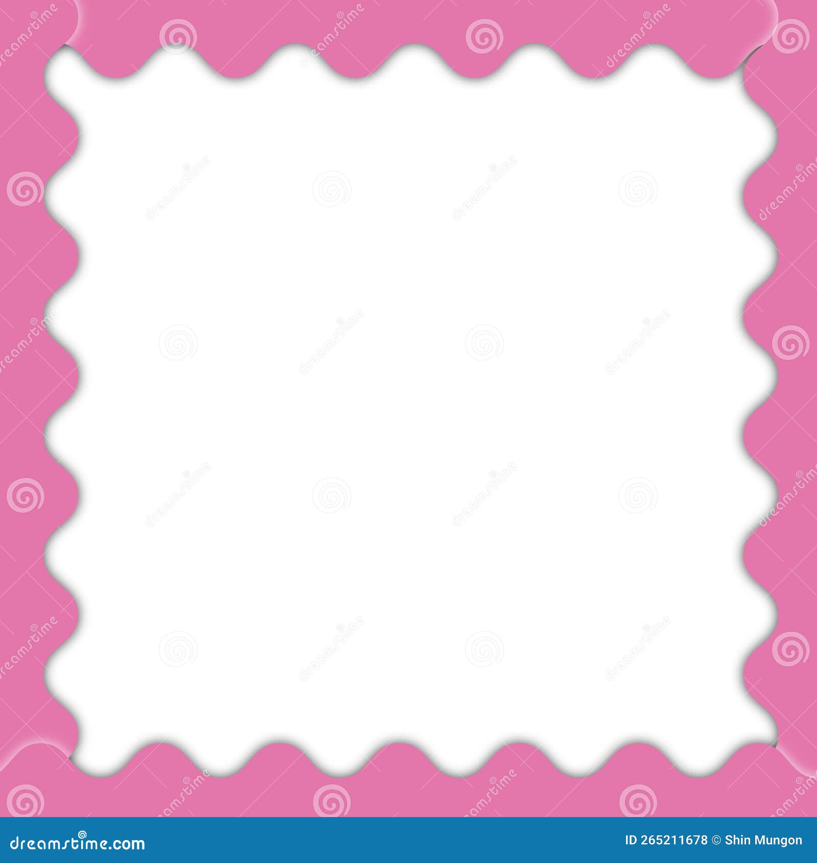 Frame Style with Square Borders Stock Illustration - Illustration of ...