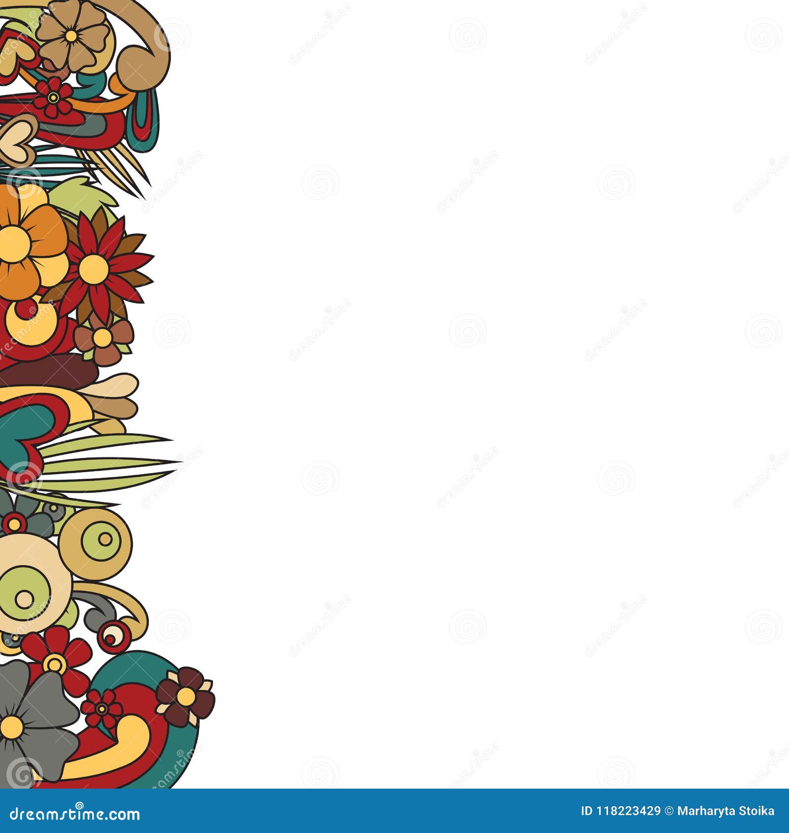 Frame Style Tangle Pattern. Stock Vector - Illustration of pattern ...