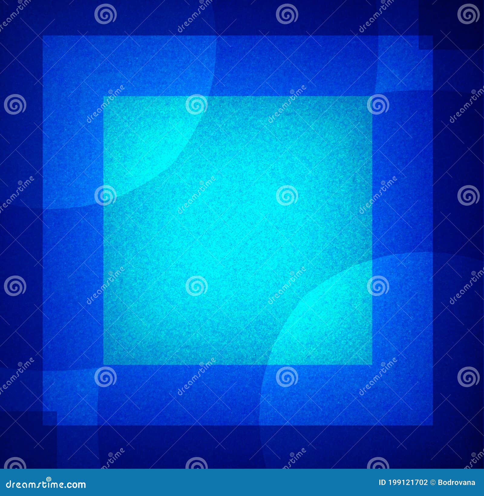 Frame for Text in Blue and Green Colors. III Stock Illustration ...