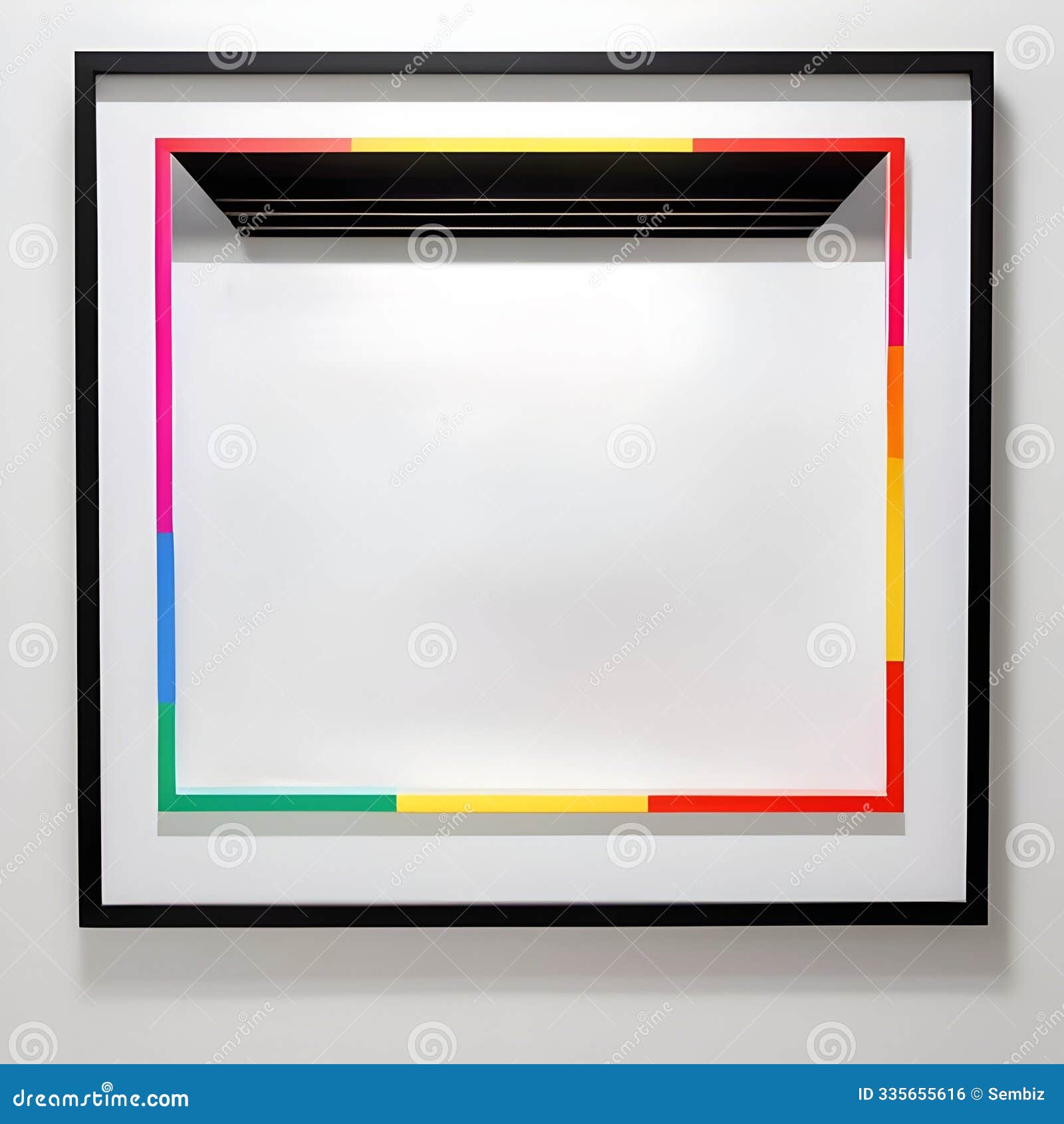 Frame for Text, Free Text Space on Modern Rectangular Frame for ...