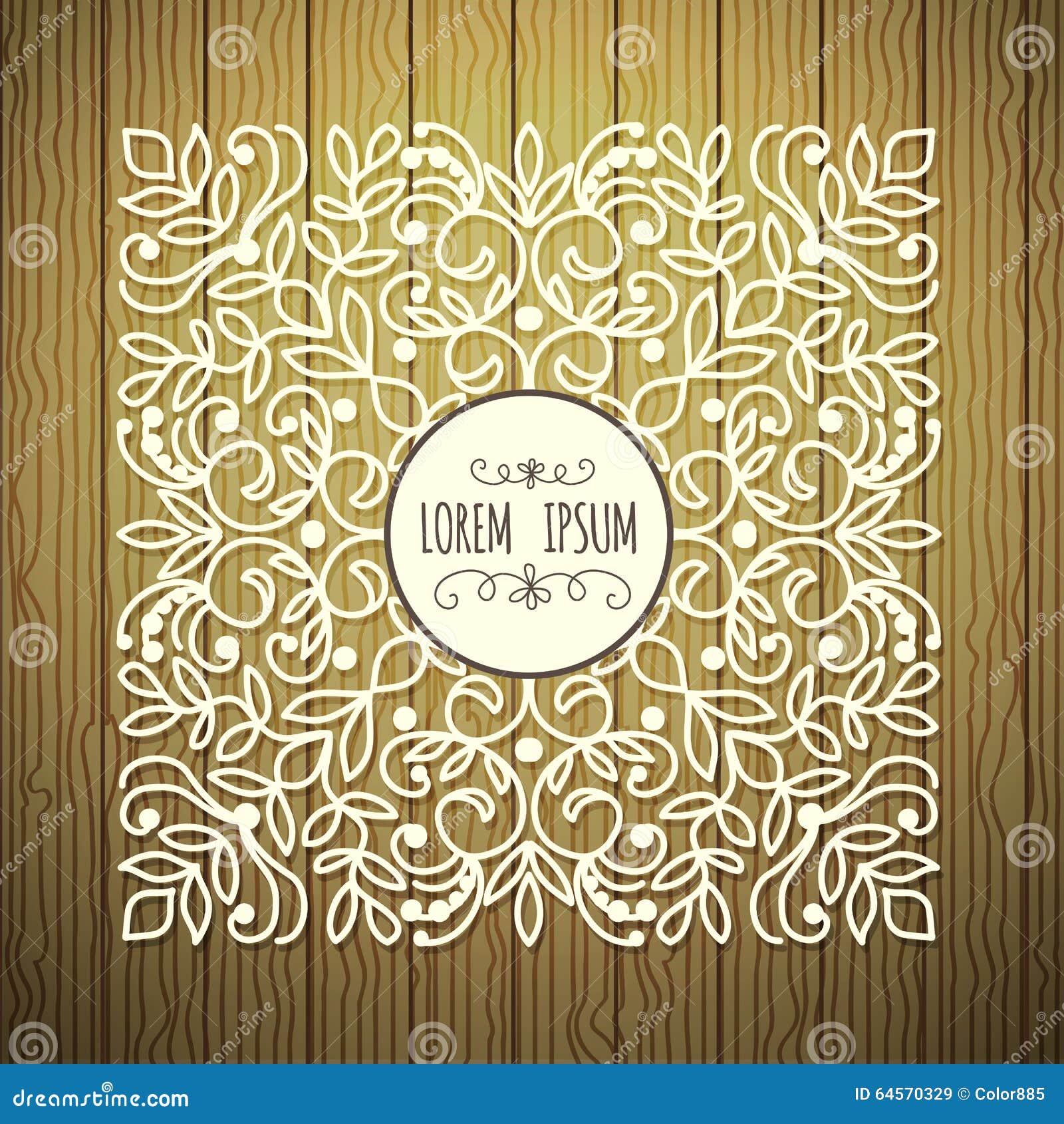 Frame for text stock vector. Illustration of design, rococo - 64570329