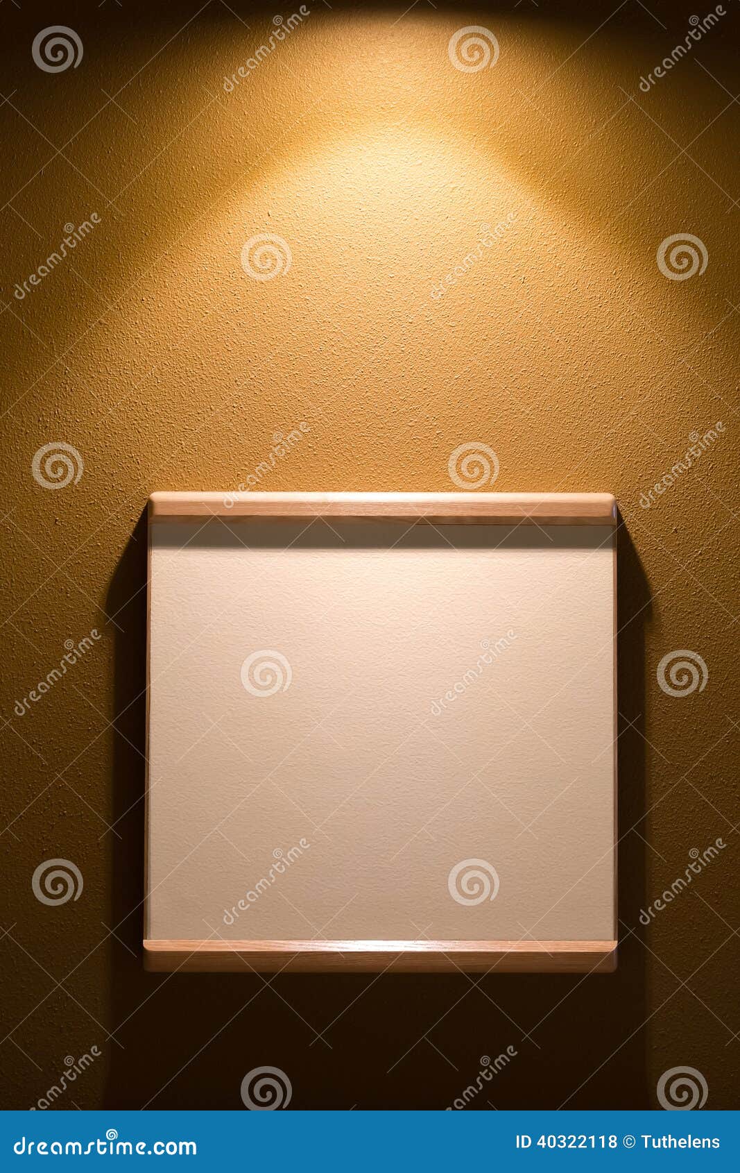 Frame for Text or Photo on the Wall Stock Illustration - Illustration ...